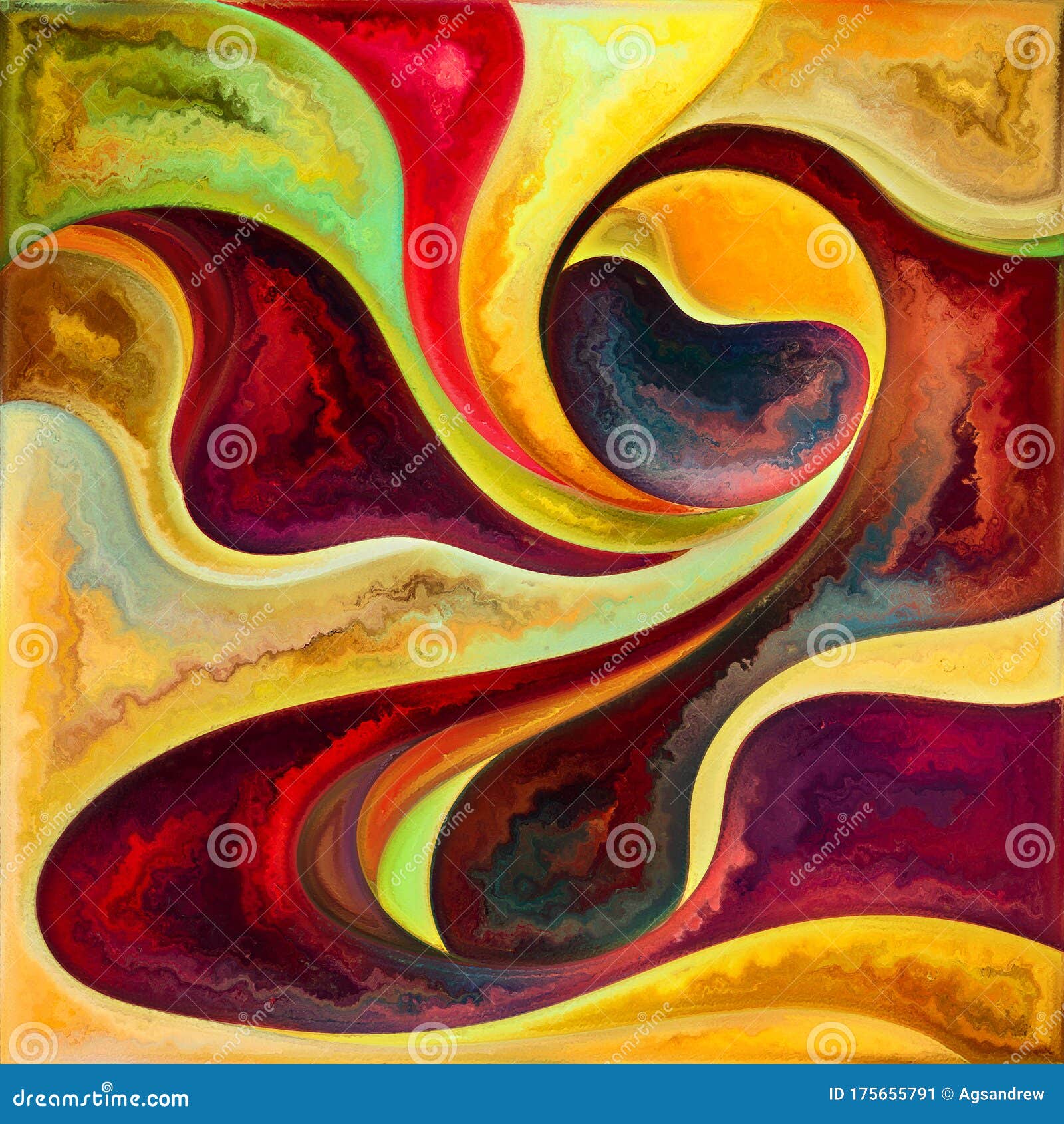 Space Division in Art stock illustration. Illustration of modern ...