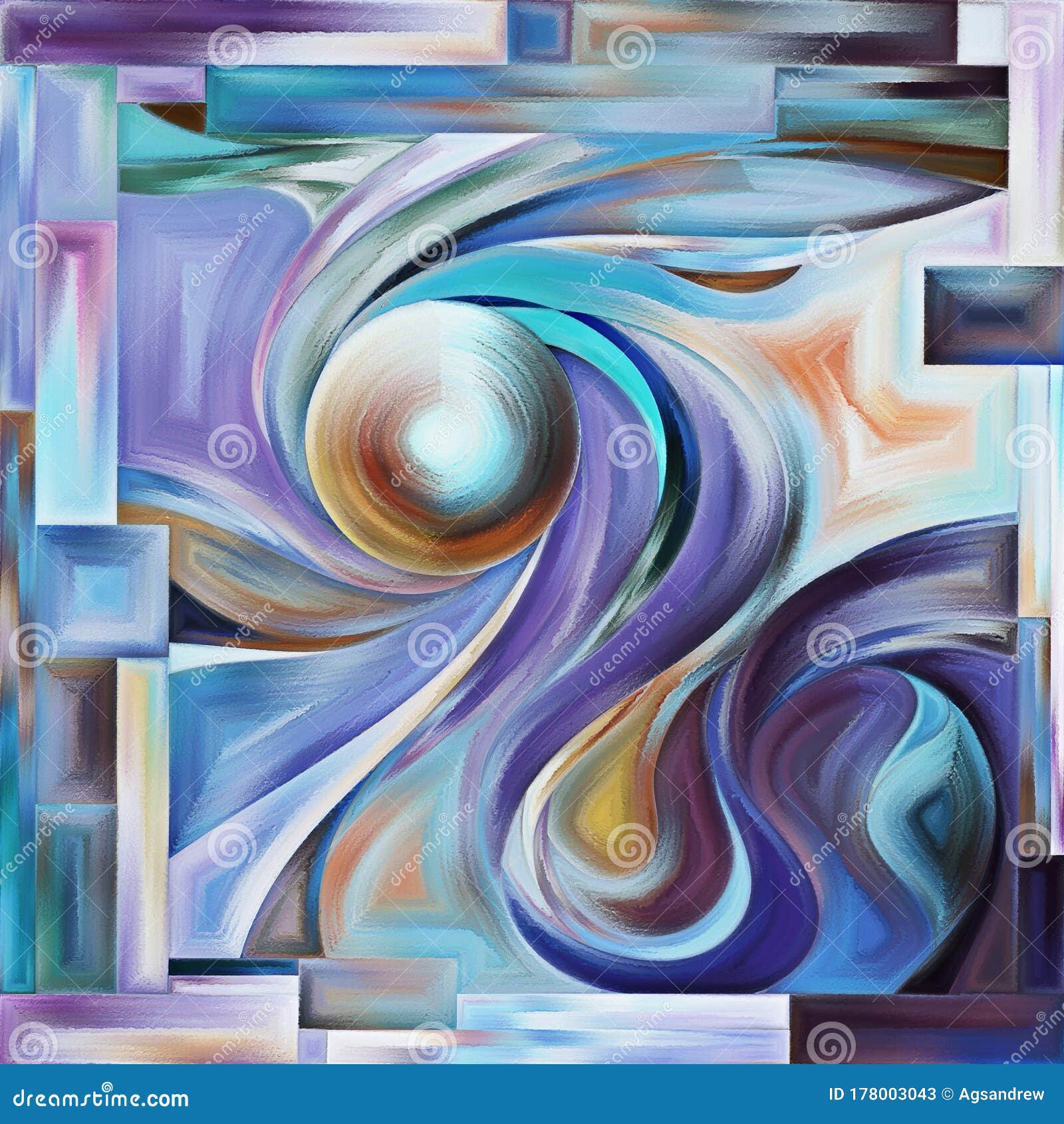 Space Division in Art stock illustration. Illustration of aspect ...