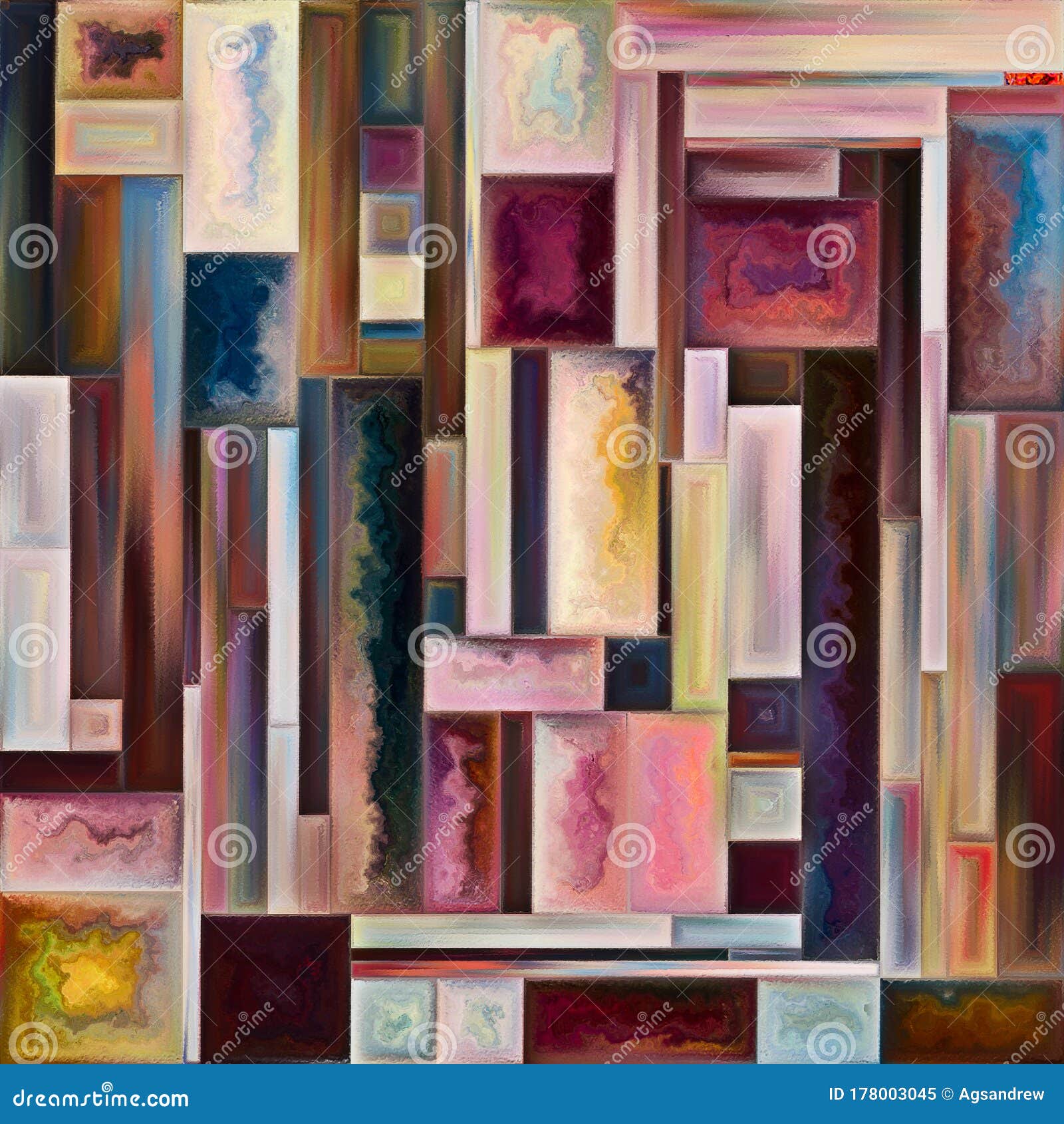 Space Division in Art stock illustration. Illustration of classic ...