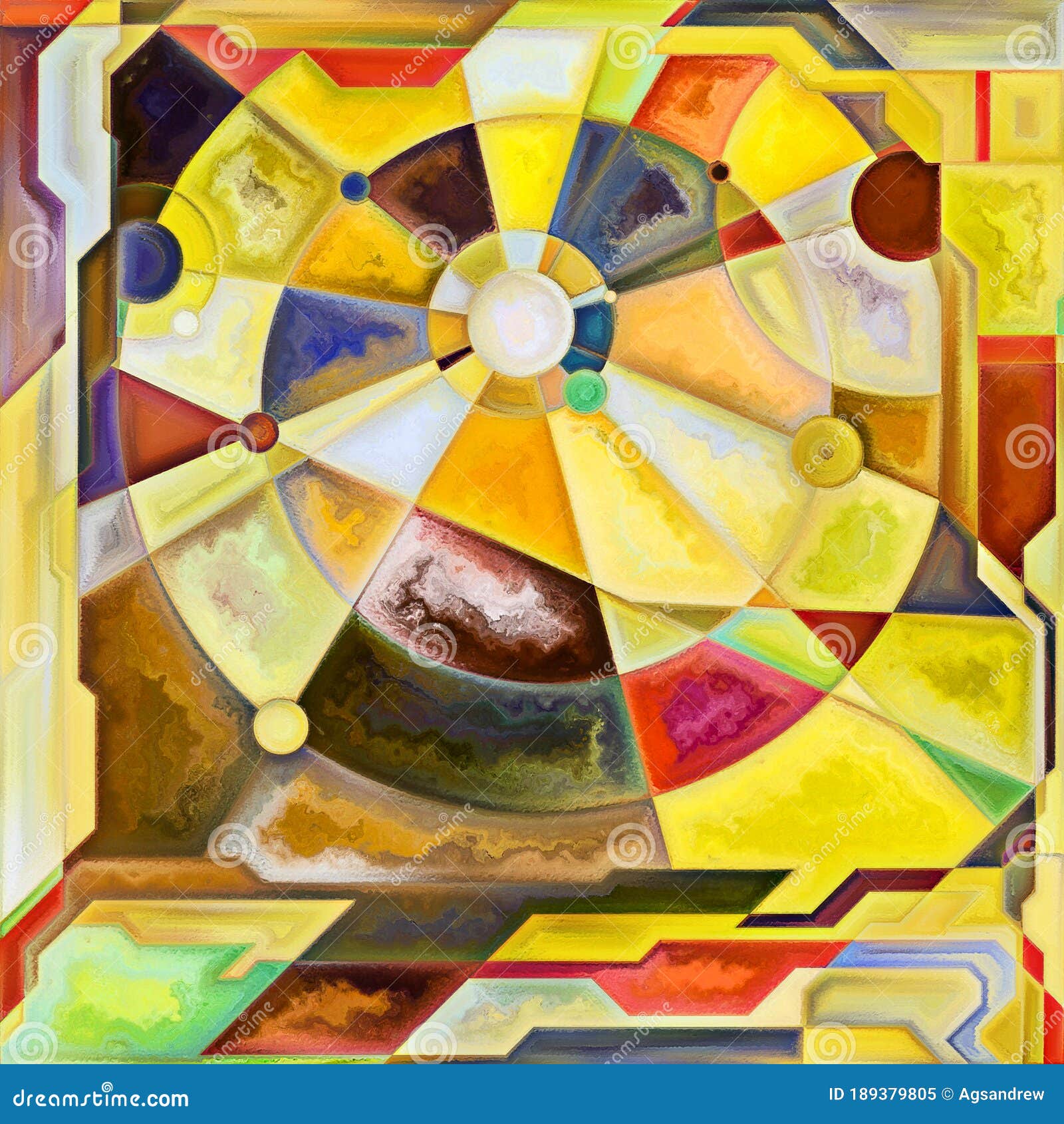 Space Division in Art stock illustration. Illustration of creativity ...