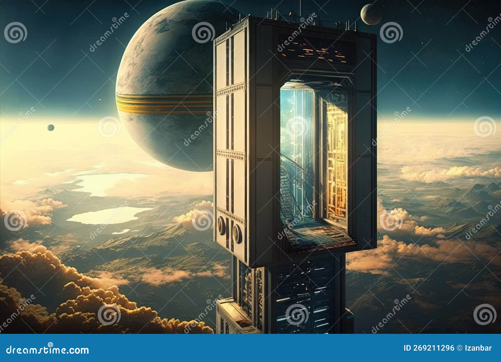 Space Elevator Transportation System of the Future that Uses a Cable ...