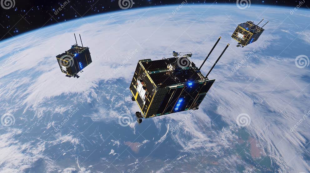 Space Elevators are Depicted in this High Quality Image of the Earth ...