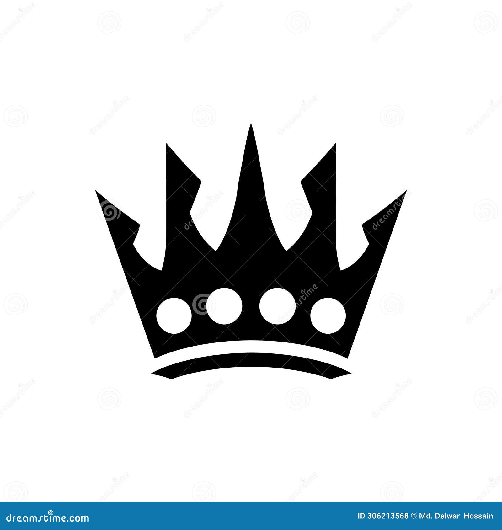 Empress Icon In Trendy Design Style. Empress Icon Isolated On White ...