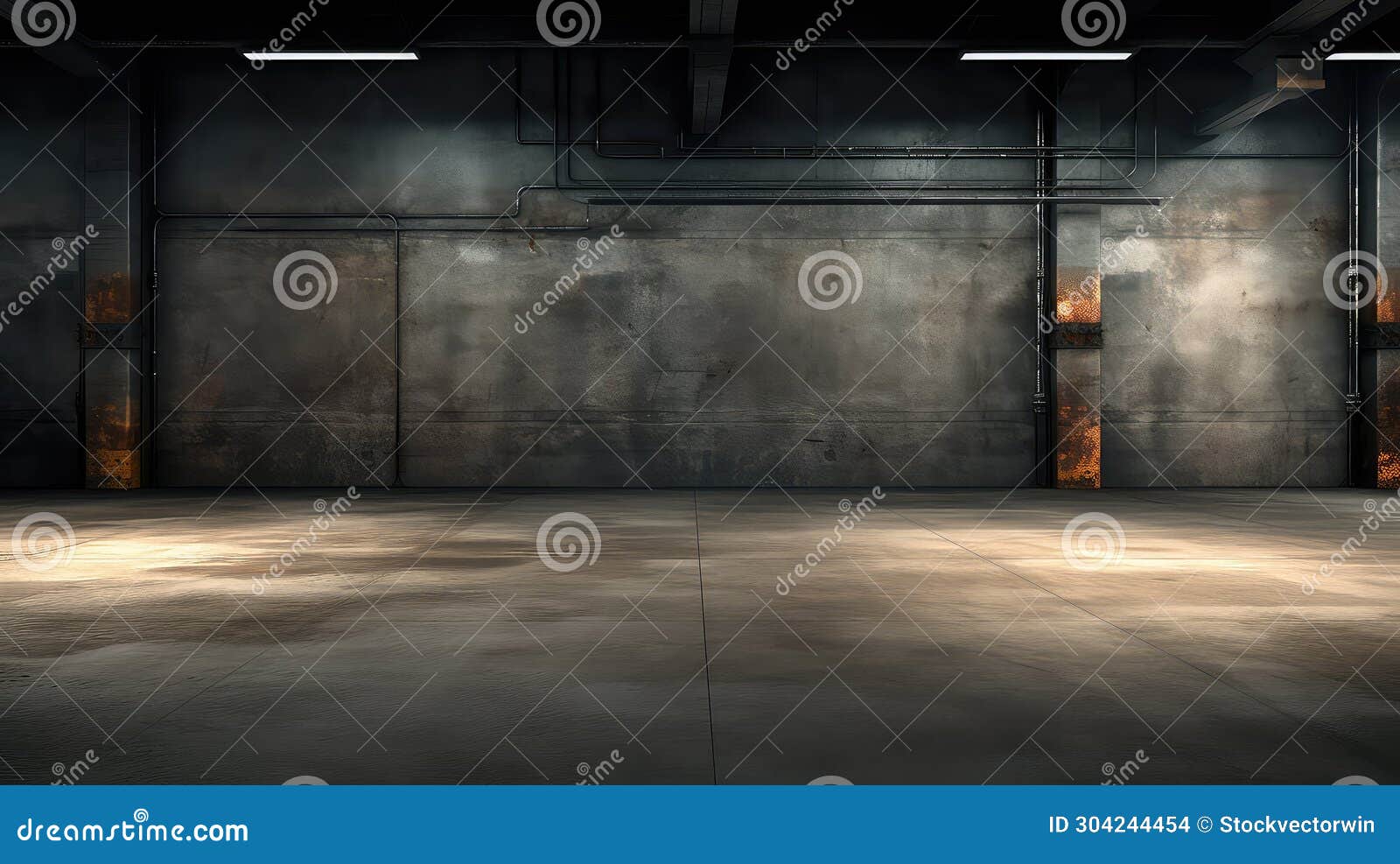 Space Empty Floor Background Stock Illustration - Illustration of ...