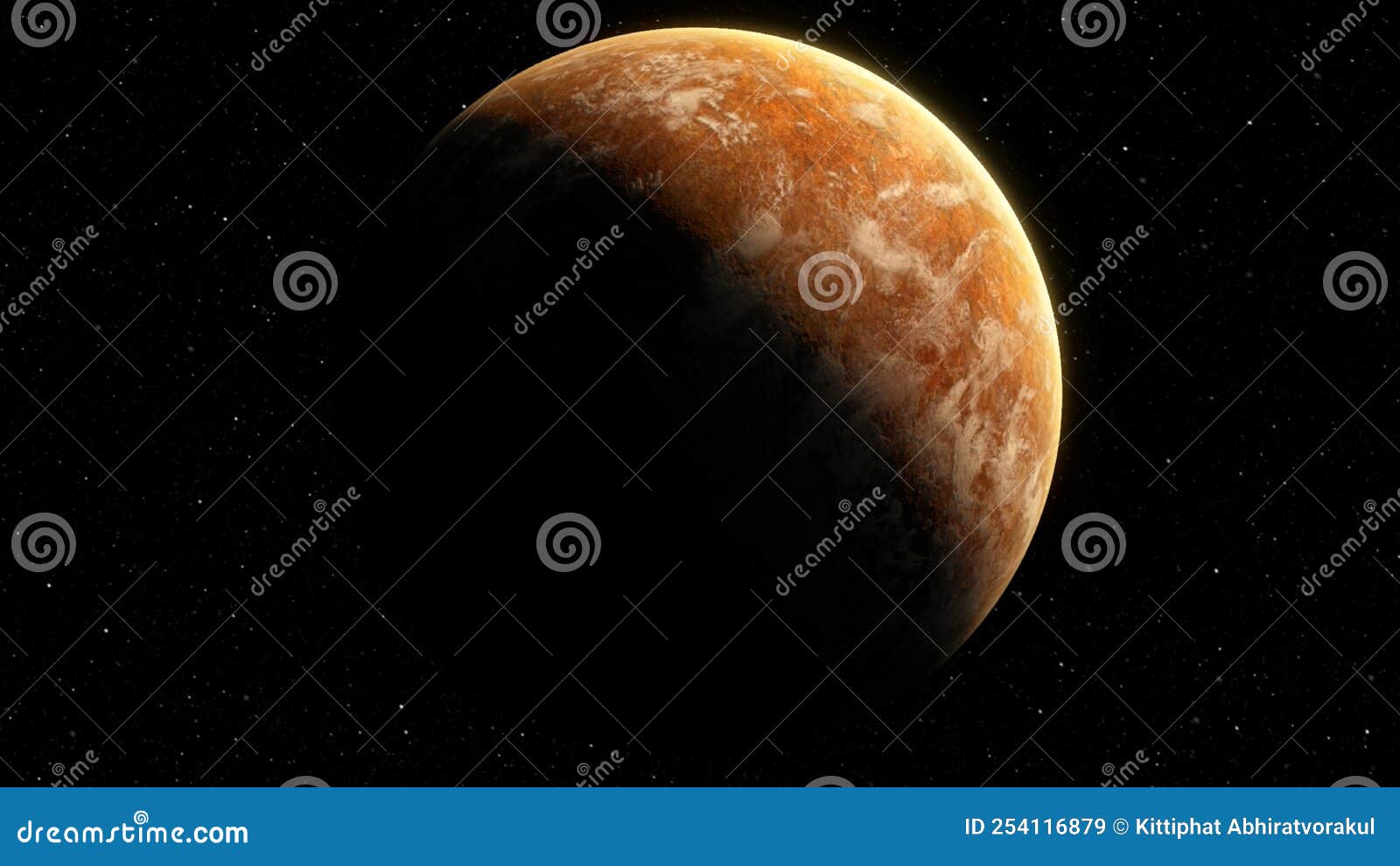 Space Exploration Alien Planet Stock Illustration - Illustration of ...