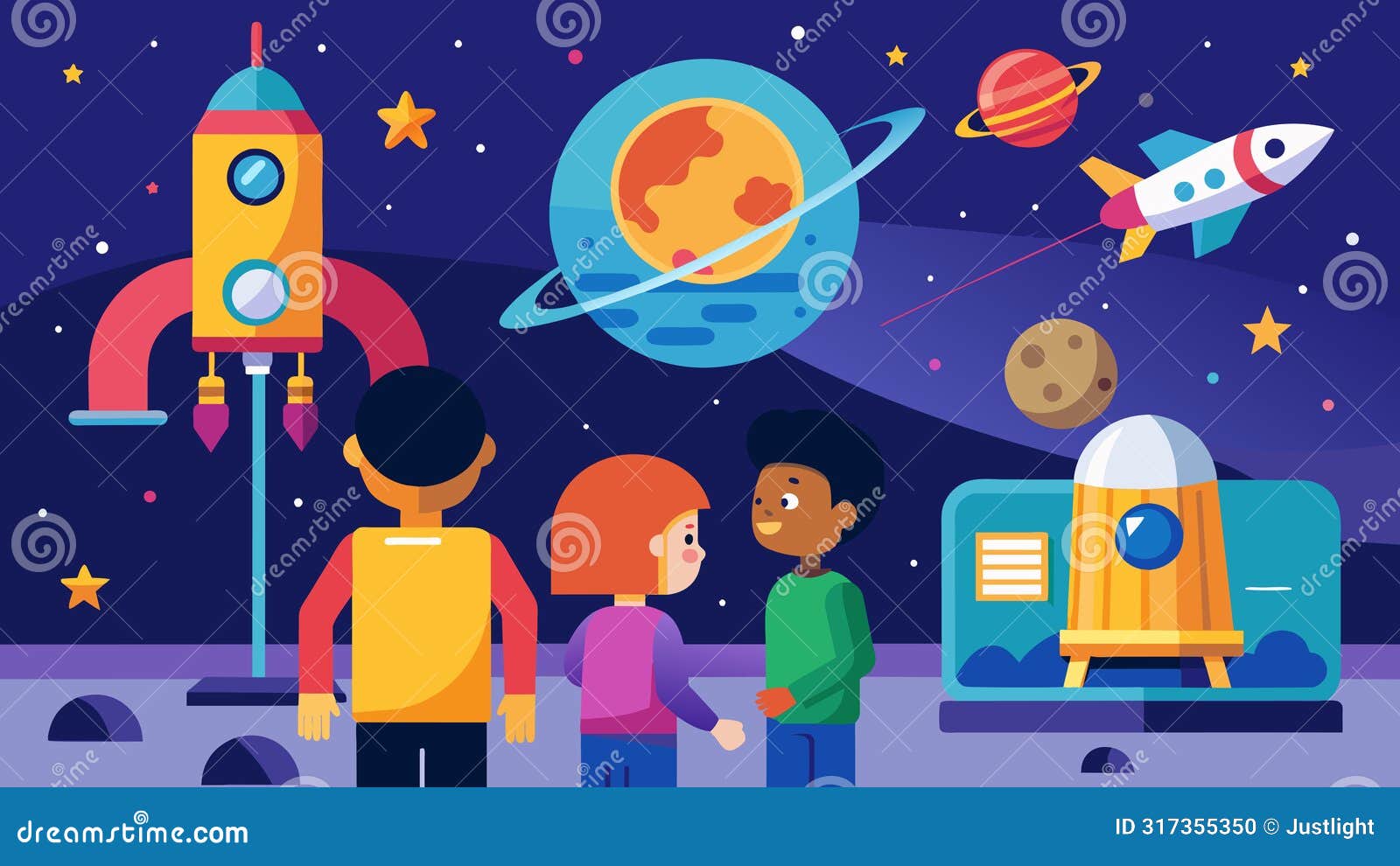In the Space Exploration Exhibit Kids Can Learn about the Technology ...