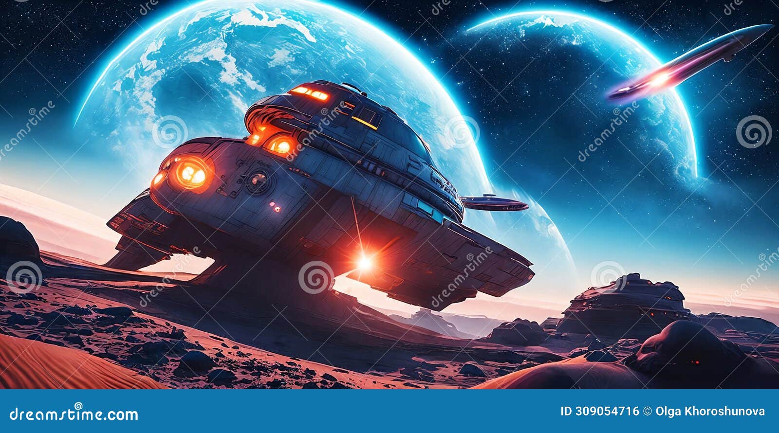 Space Exploration Images Featuring Advanced and Space Stations ...