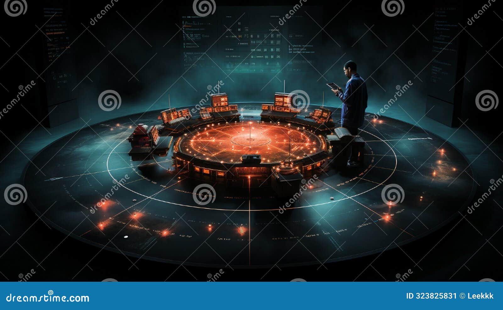 Space Exploration Map of Communication Satellite Signal Transmission ...