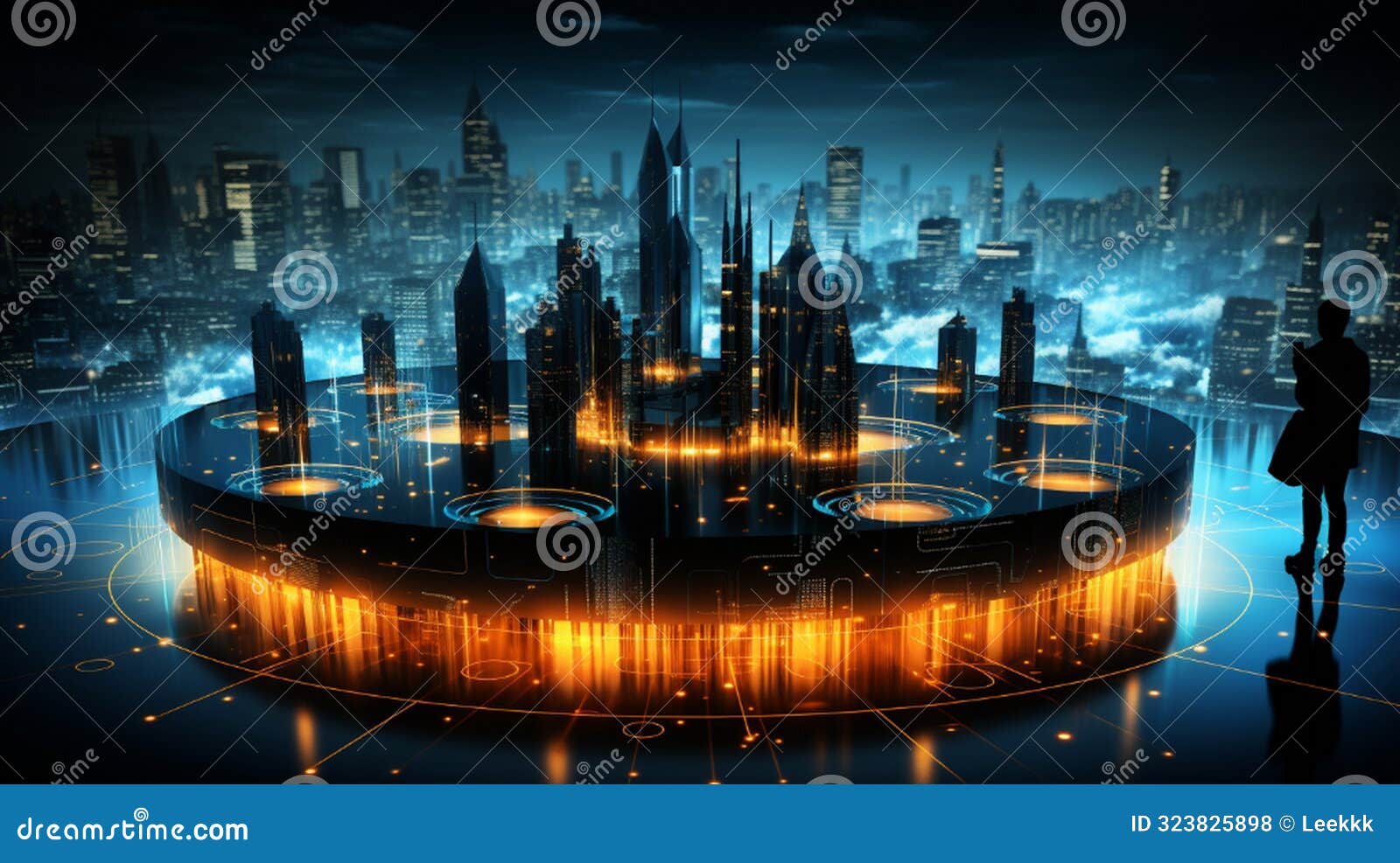 Space Exploration Map of Communication Satellite Signal Transmission ...