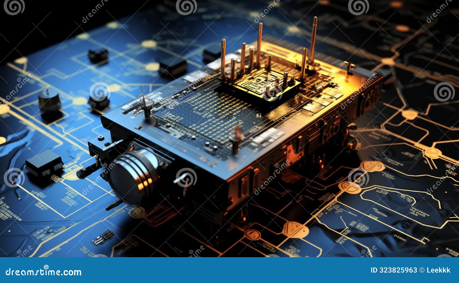 Space Exploration Map of Communication Satellite Signal Transmission ...