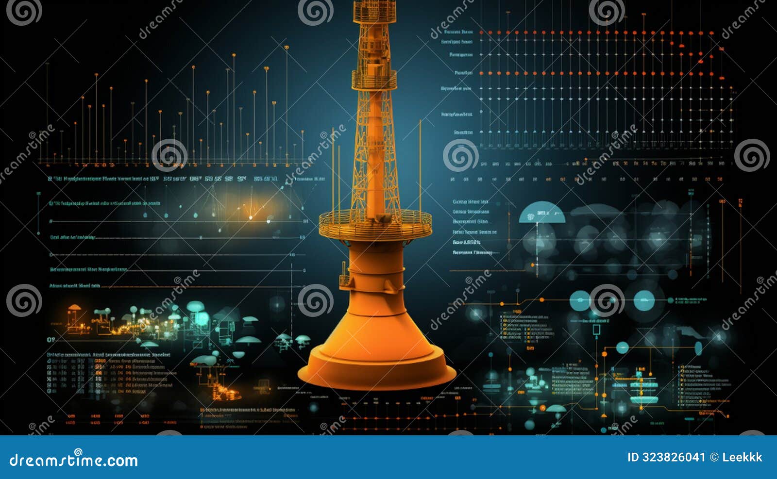 Space Exploration Map of Communication Satellite Signal Transmission ...