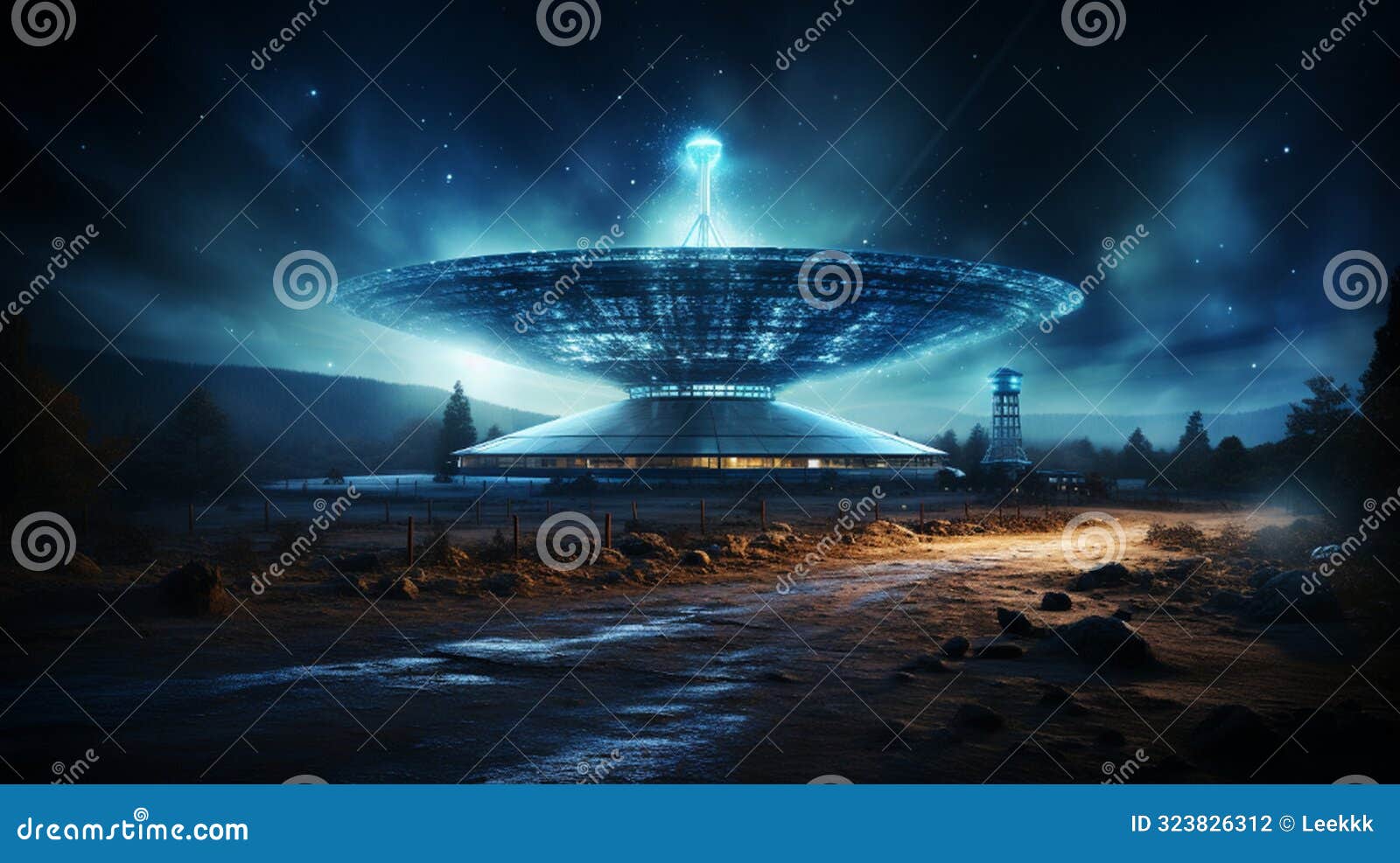 Space Exploration Map of Communication Satellite Signal Transmission ...