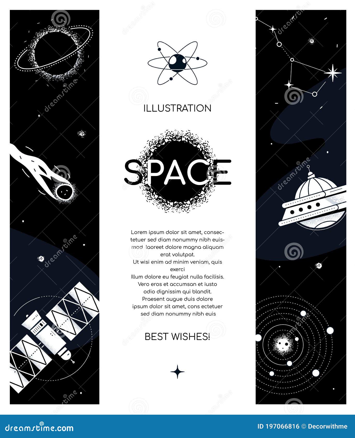 Space Exploration - Modern Flat Design Style Banner Stock Vector ...