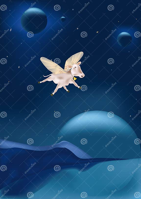 Space fairy tale stock vector. Illustration of cartoon - 12003886