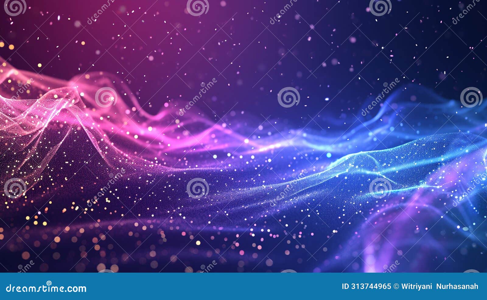 Space Falling Star Particles Corporate Template. Classy Speedy Lines ...