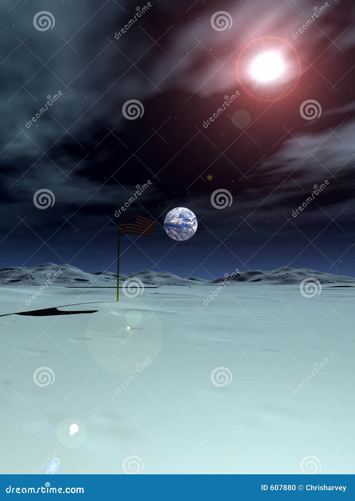 Space Flag 8 Picture. Image: 607880