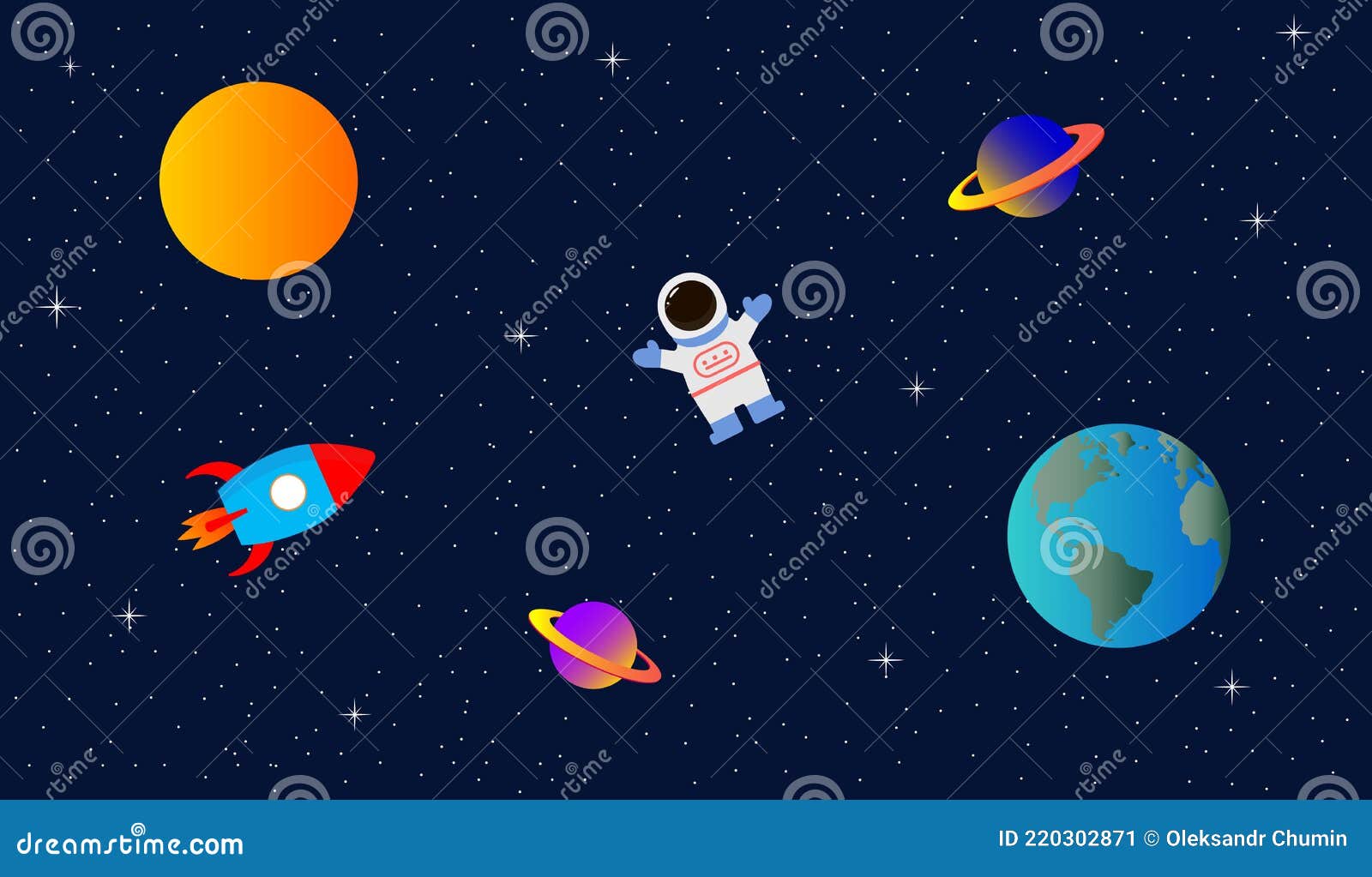 Jupiter With Satellite Icon Vector Isolated On White Background, Logo ...