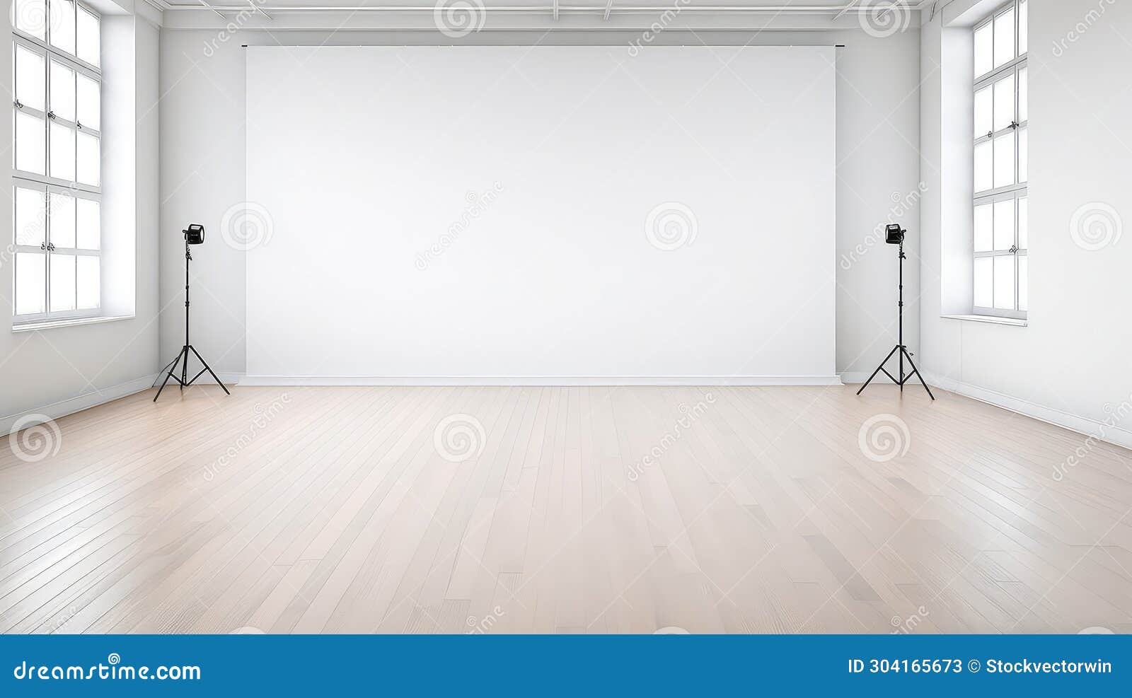 Space Floor Studio Background Stock Illustration - Illustration of chic ...