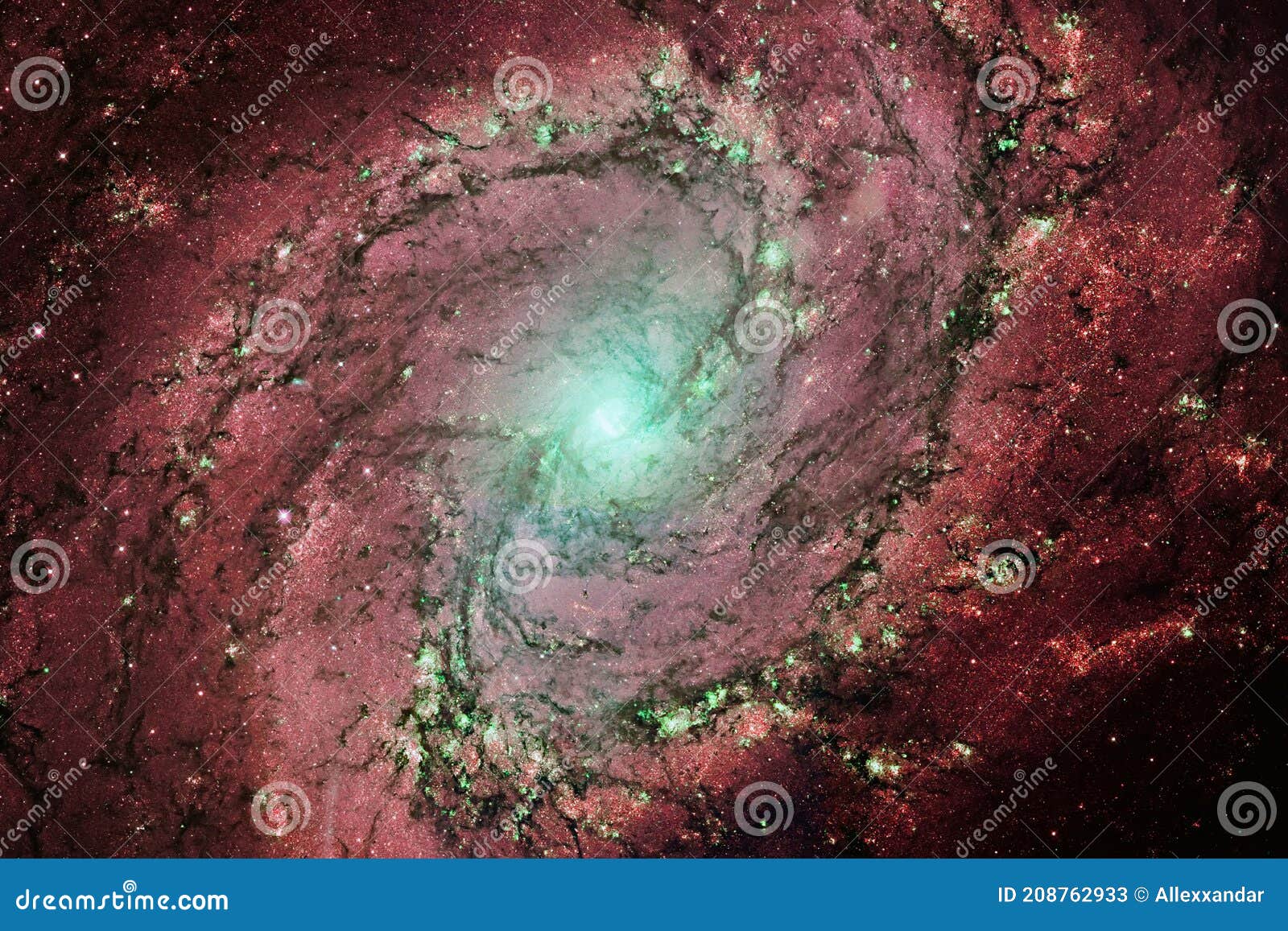 Supernova Core Pulsar Neutron Star Space Galaxy Background Royalty-Free ...