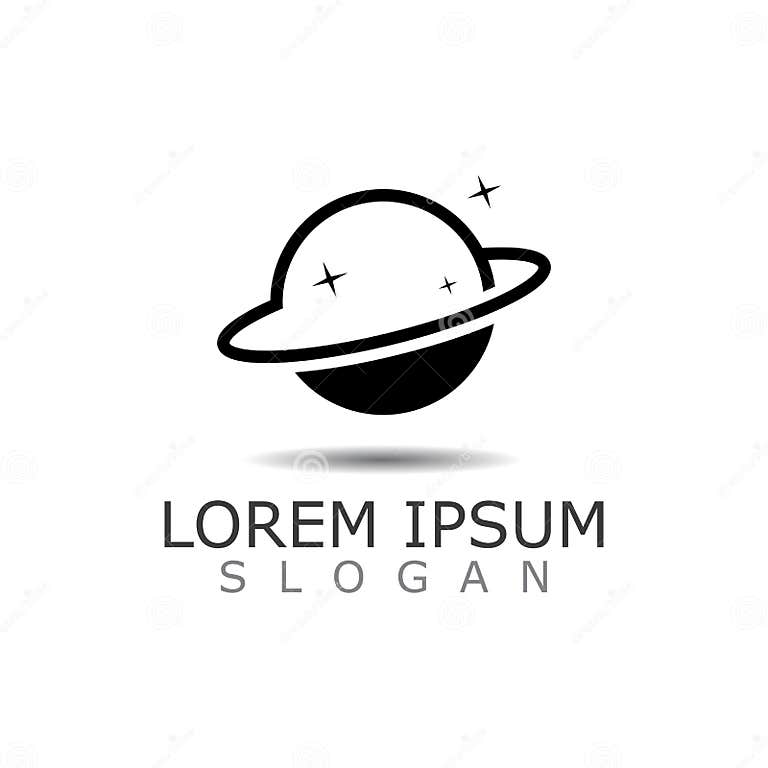 Space Galaxy Logo for Business Image Design Template Vector Stock ...