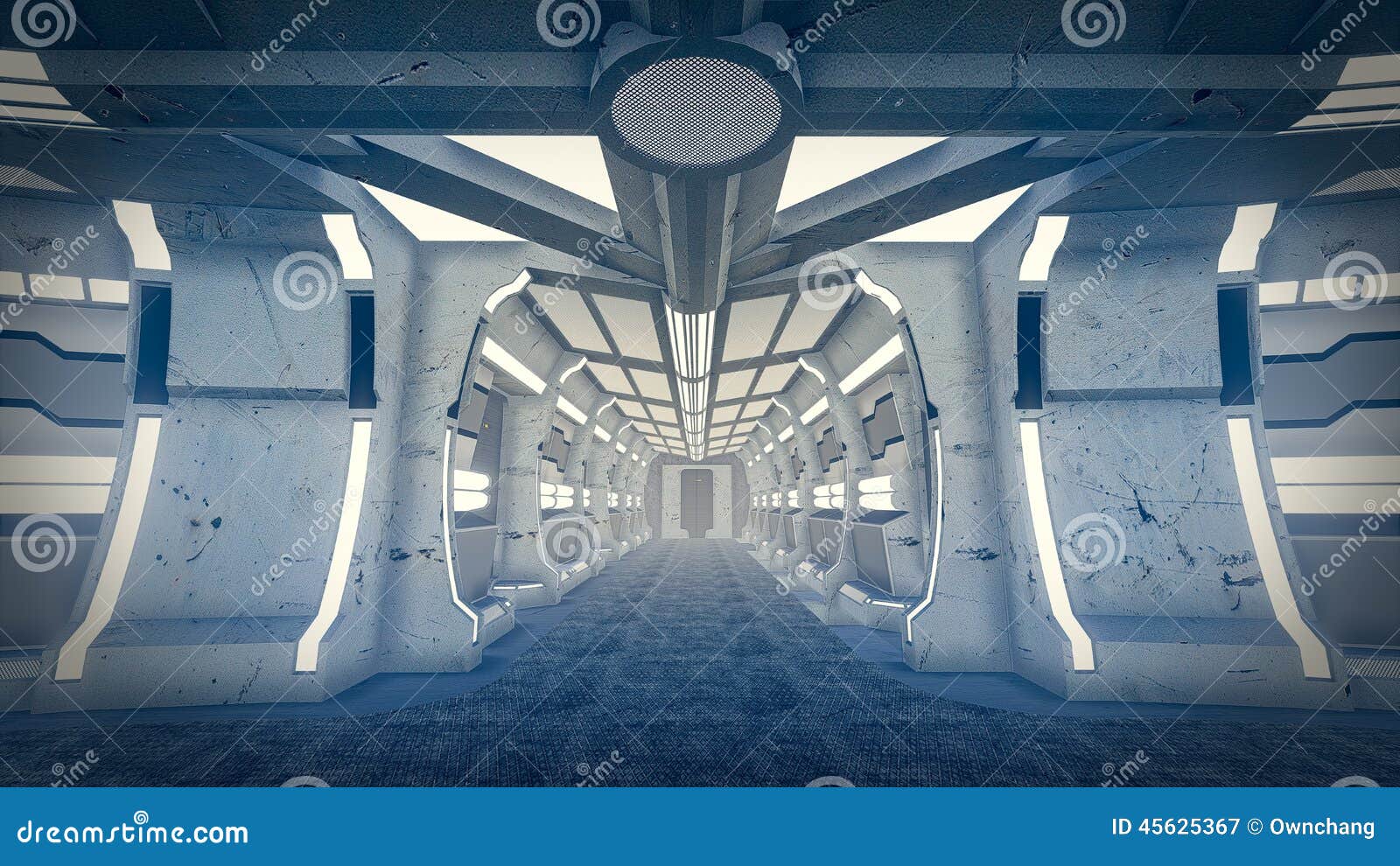 SPACE GATE stock illustration. Illustration of interior - 45625367