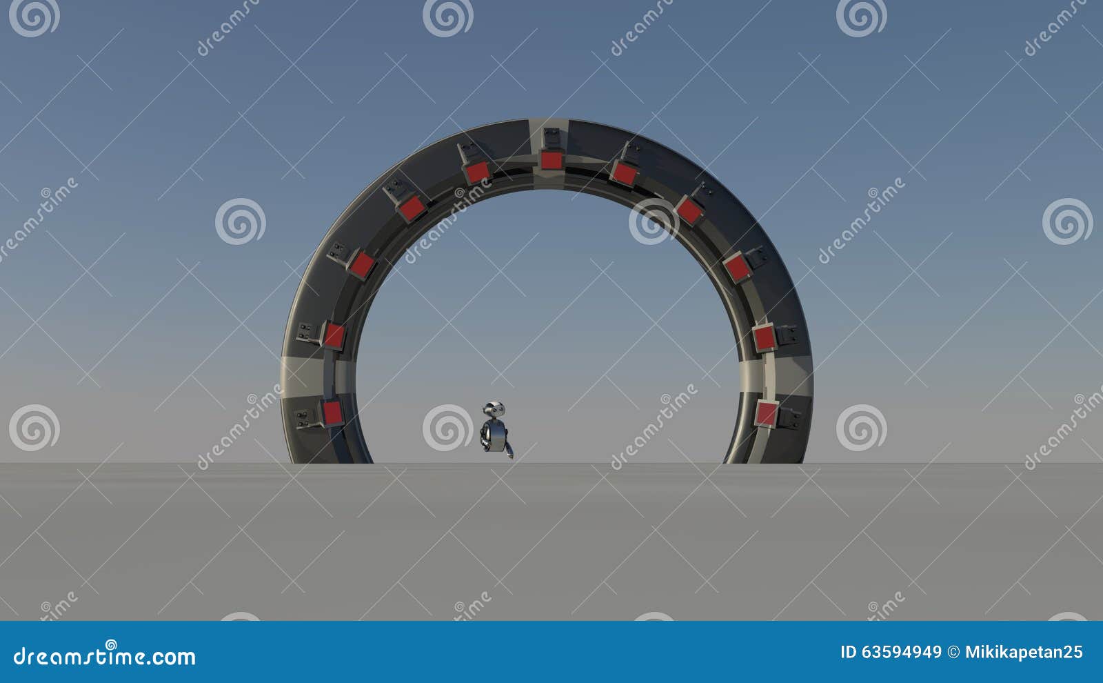 Space Gate stock illustration. Illustration of star, astral - 63594949