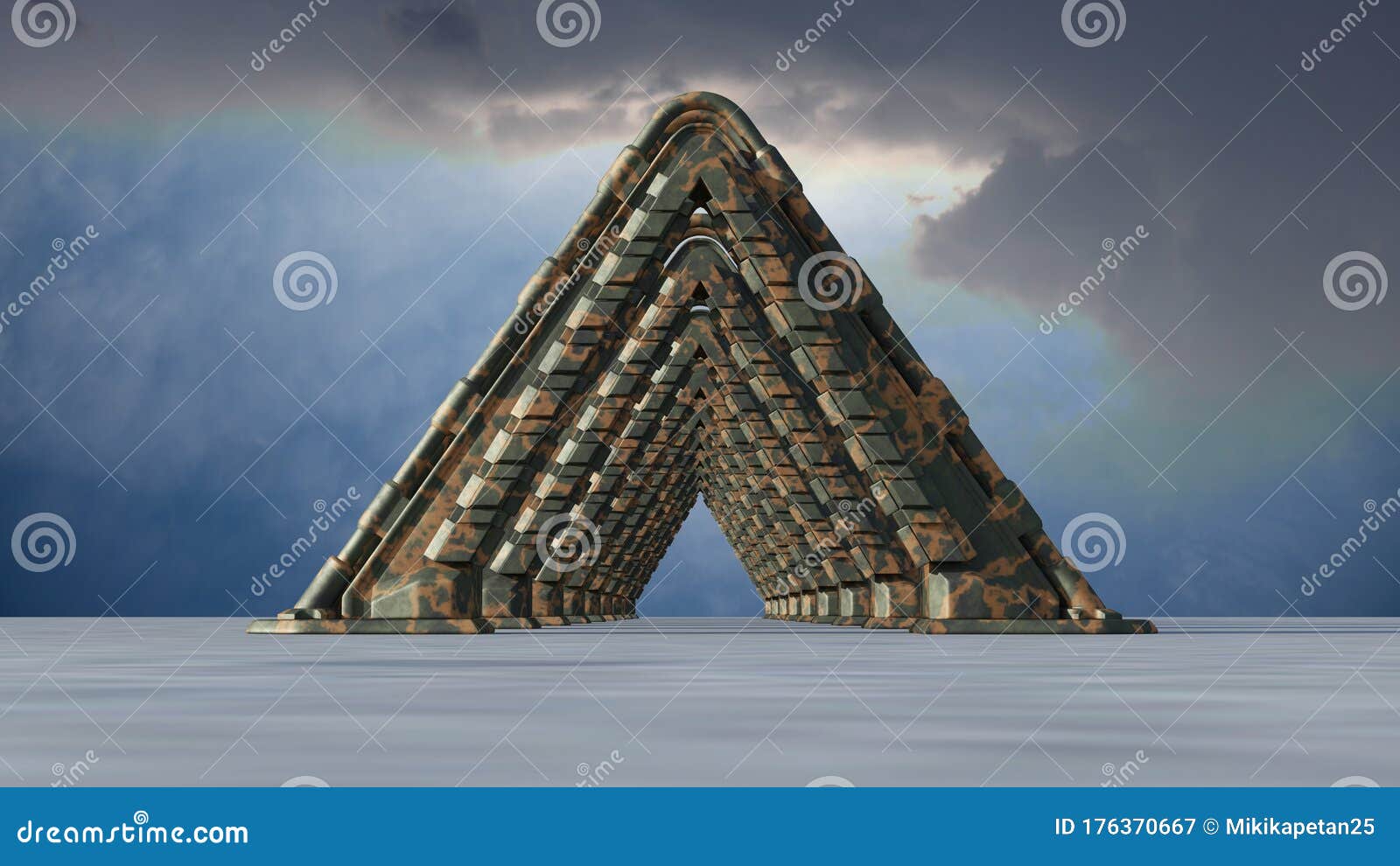 Space Gate Royalty-Free Cartoon | CartoonDealer.com #36971624