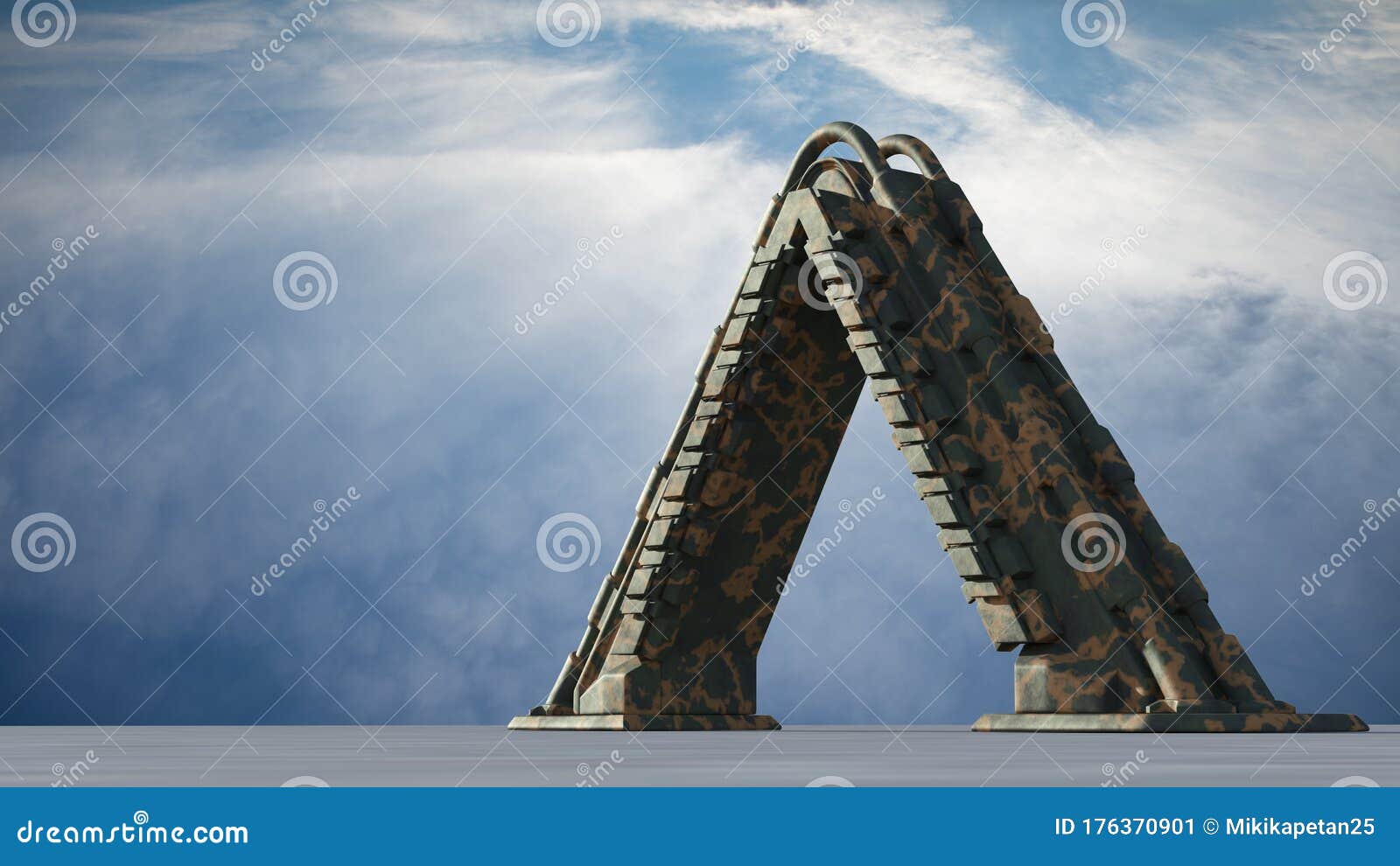 Space Gate Royalty-Free Cartoon | CartoonDealer.com #36971624