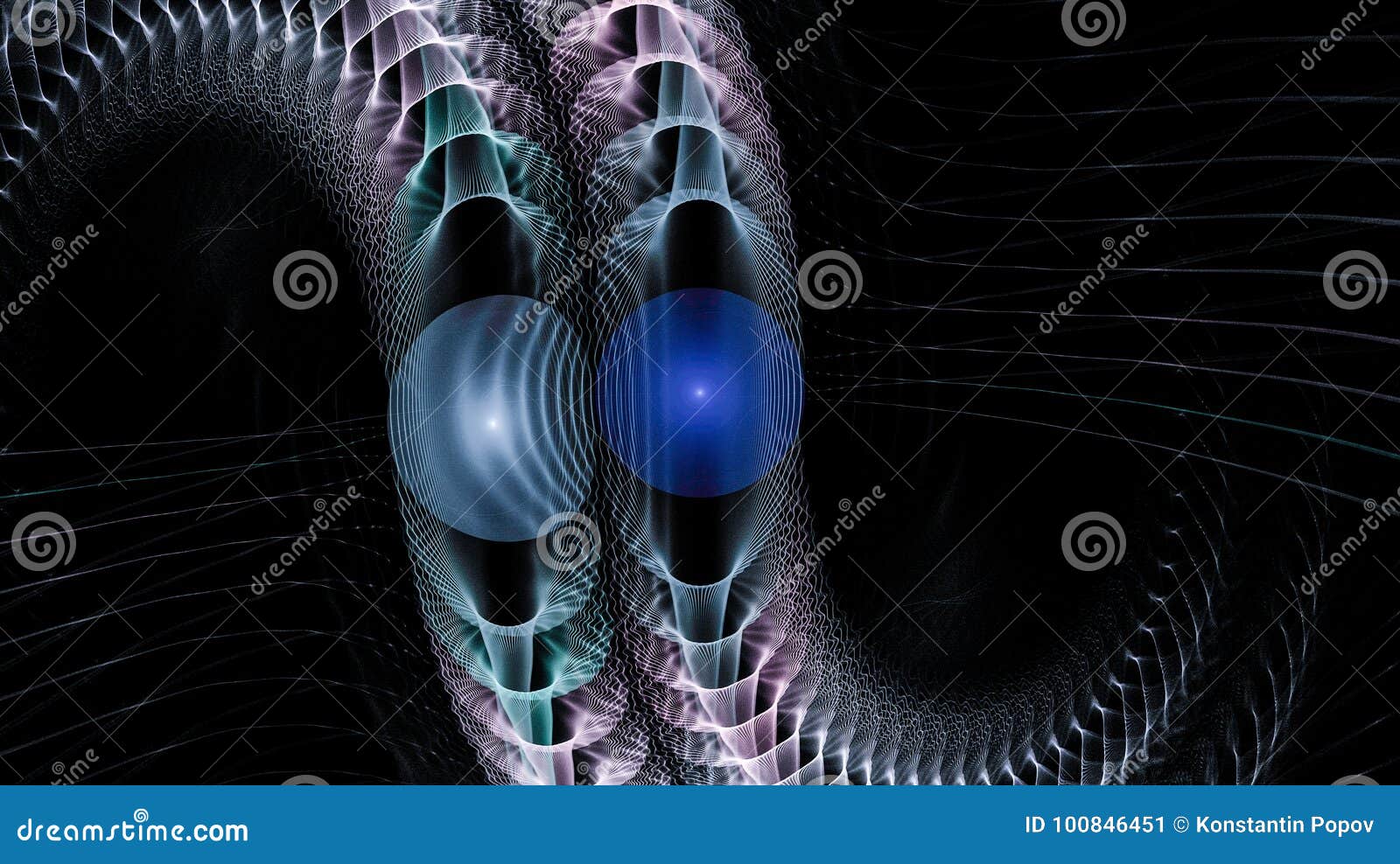Space geometry stock illustration. Illustration of concept - 100846451