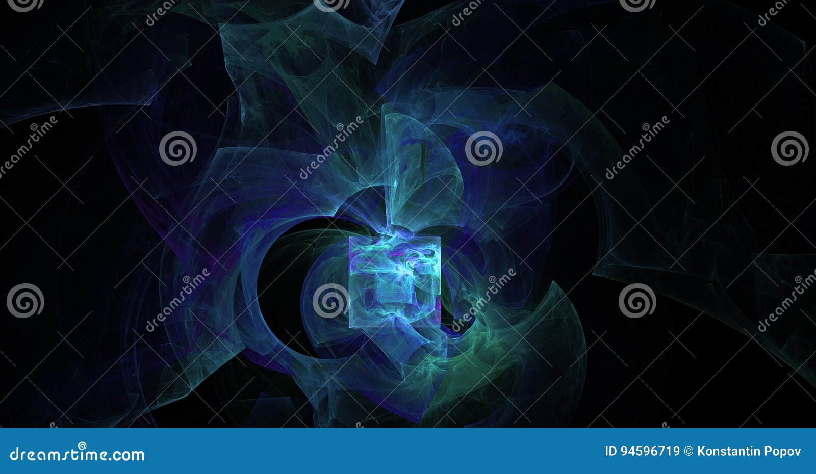 Space geometry stock image. Image of concept, science - 94596719