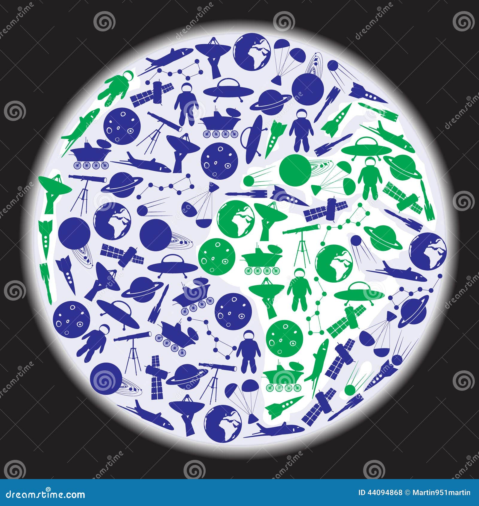 Earth Shape With Greenpeace Concept Words Isolated On White Background ...