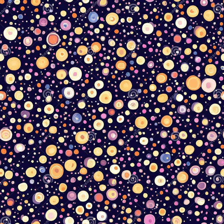 A Space-inspired Galaxy Pattern, Where Planets and Circular Celestial ...