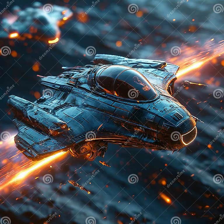 Space interceptor stock illustration. Illustration of screenshot - 353321136