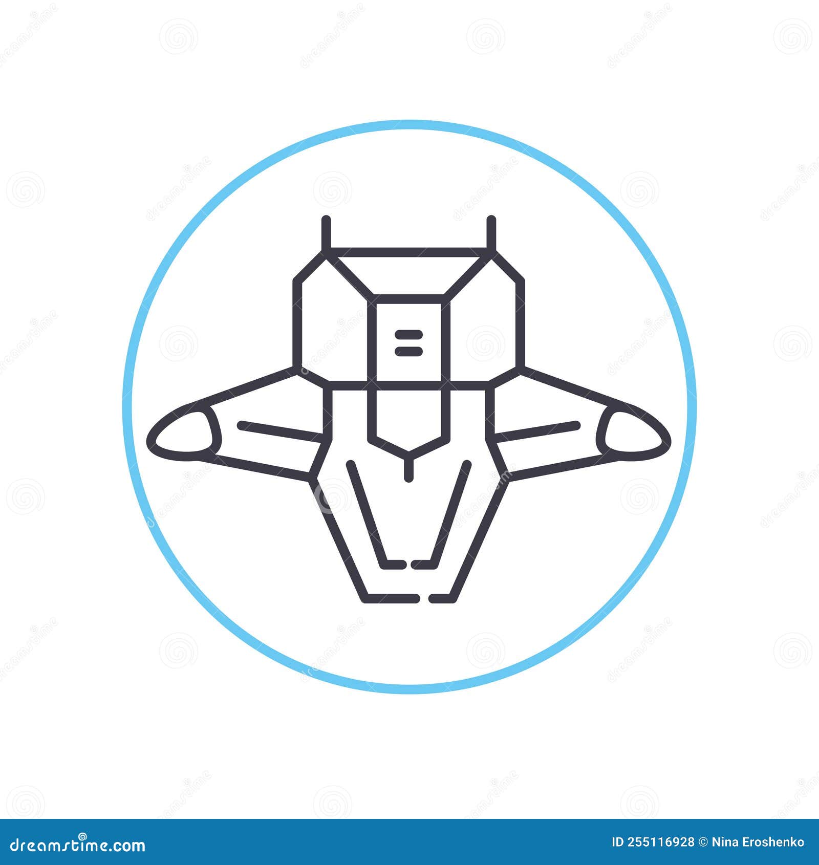 Interceptor, Space, Spacecraft, Spaceship Icon. Element Of Future Pack ...