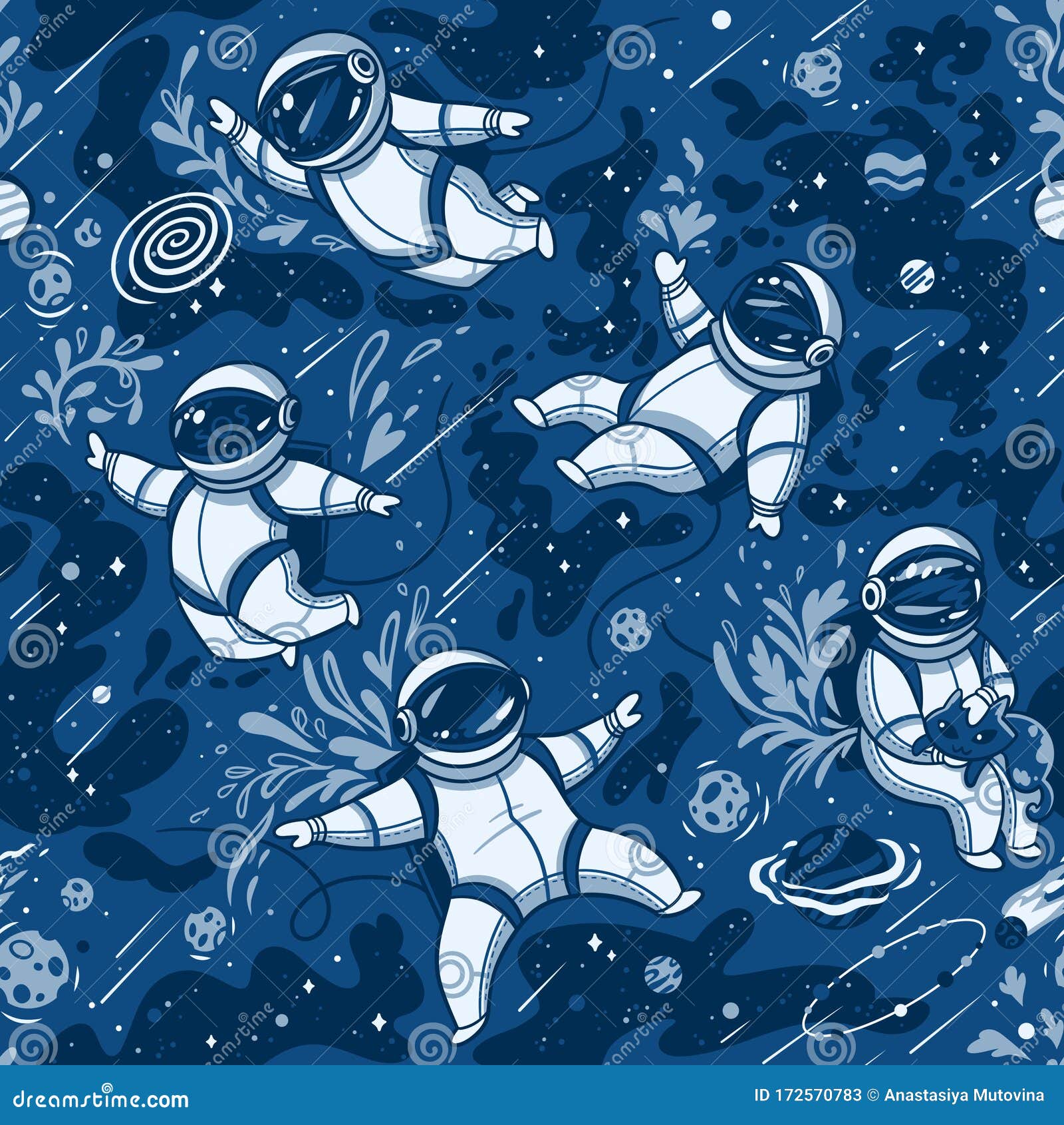 Space Invaders Seamless Pattern in Vector Stock Vector - Illustration ...
