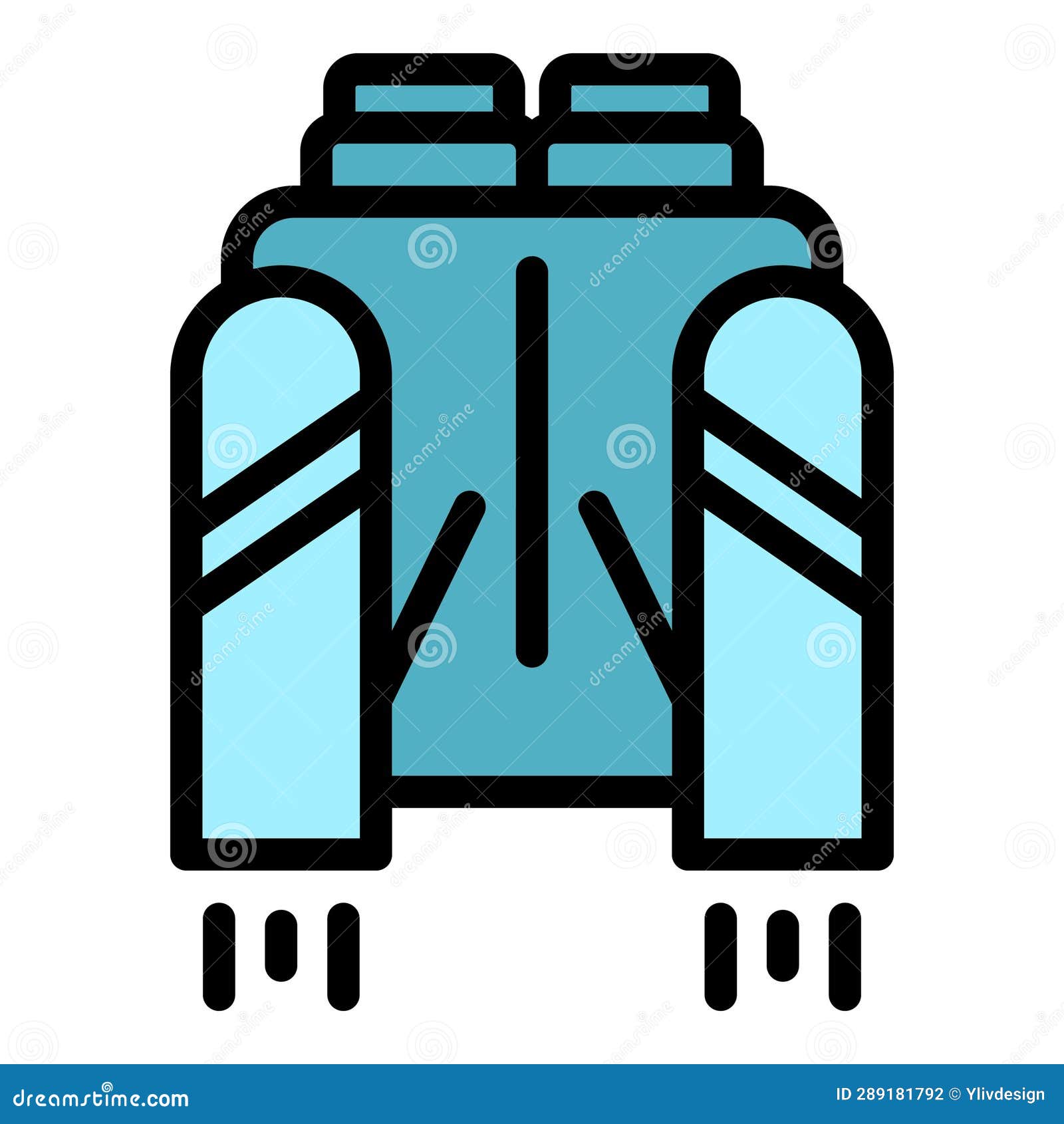 Space Jetpack Icon Vector Flat Stock Vector - Illustration of executive ...