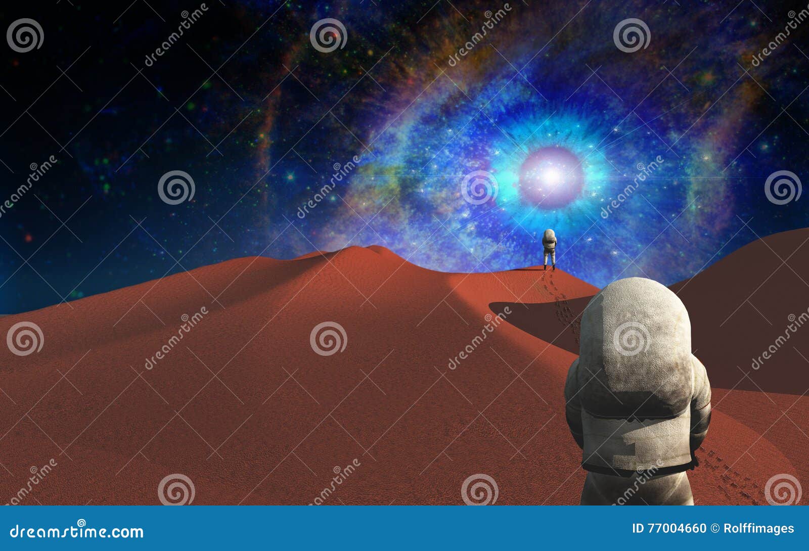 Space journey stock illustration. Illustration of nebula - 77004660