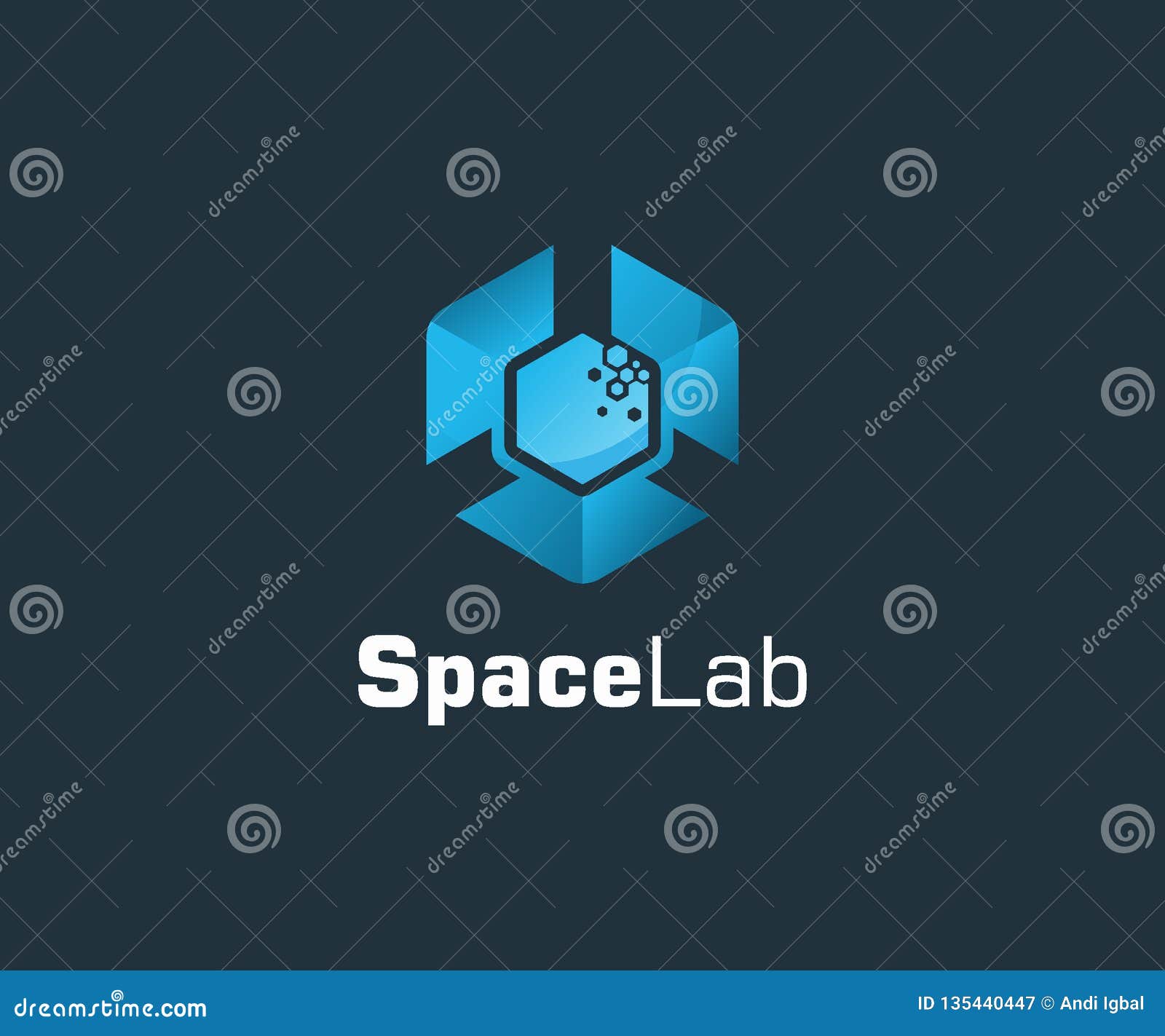 Space Lab Logo Design Concept, Science Logo Design Template Stock ...