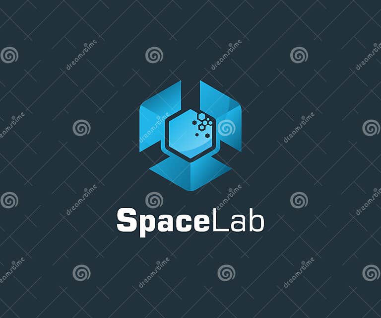 Space Lab Logo Design Concept, Science Logo Design Template Stock ...
