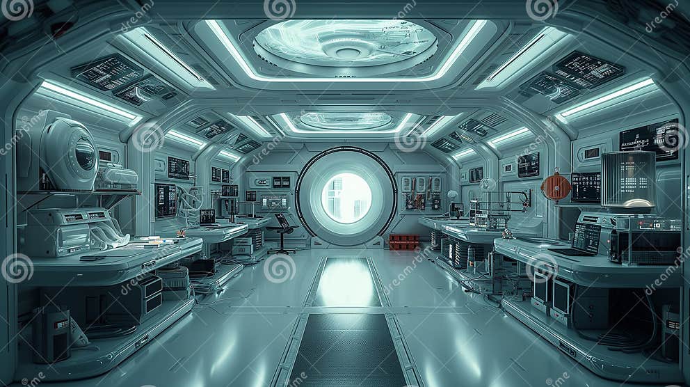 Space Laboratory in Orbit. Research, Science, Technology, Exploration ...