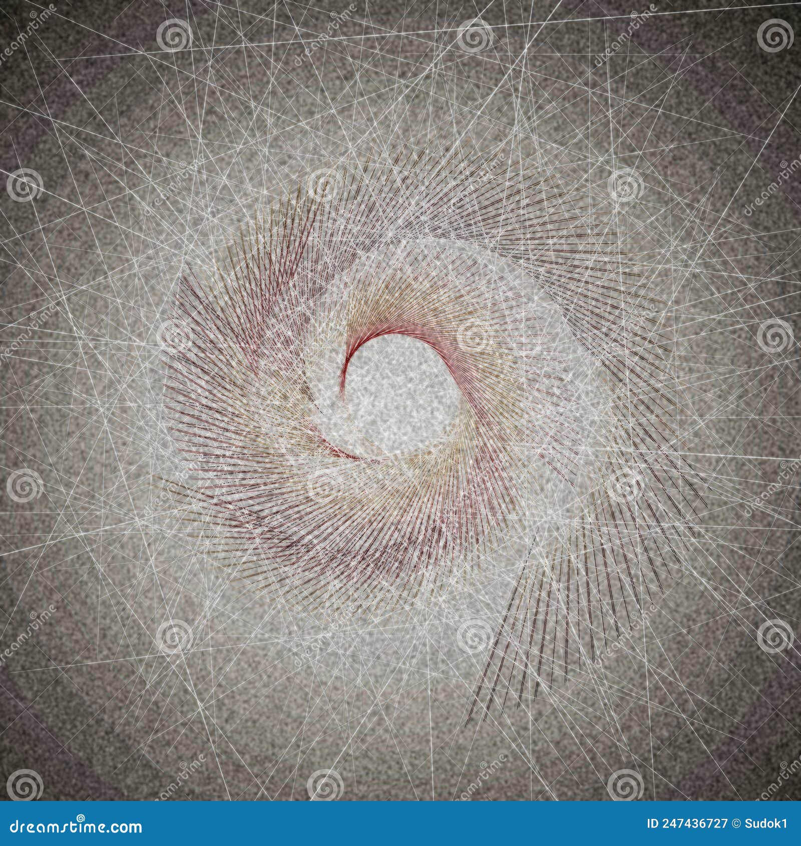 Space and Lines Abstract Background Illustration Stock Image - Image of ...
