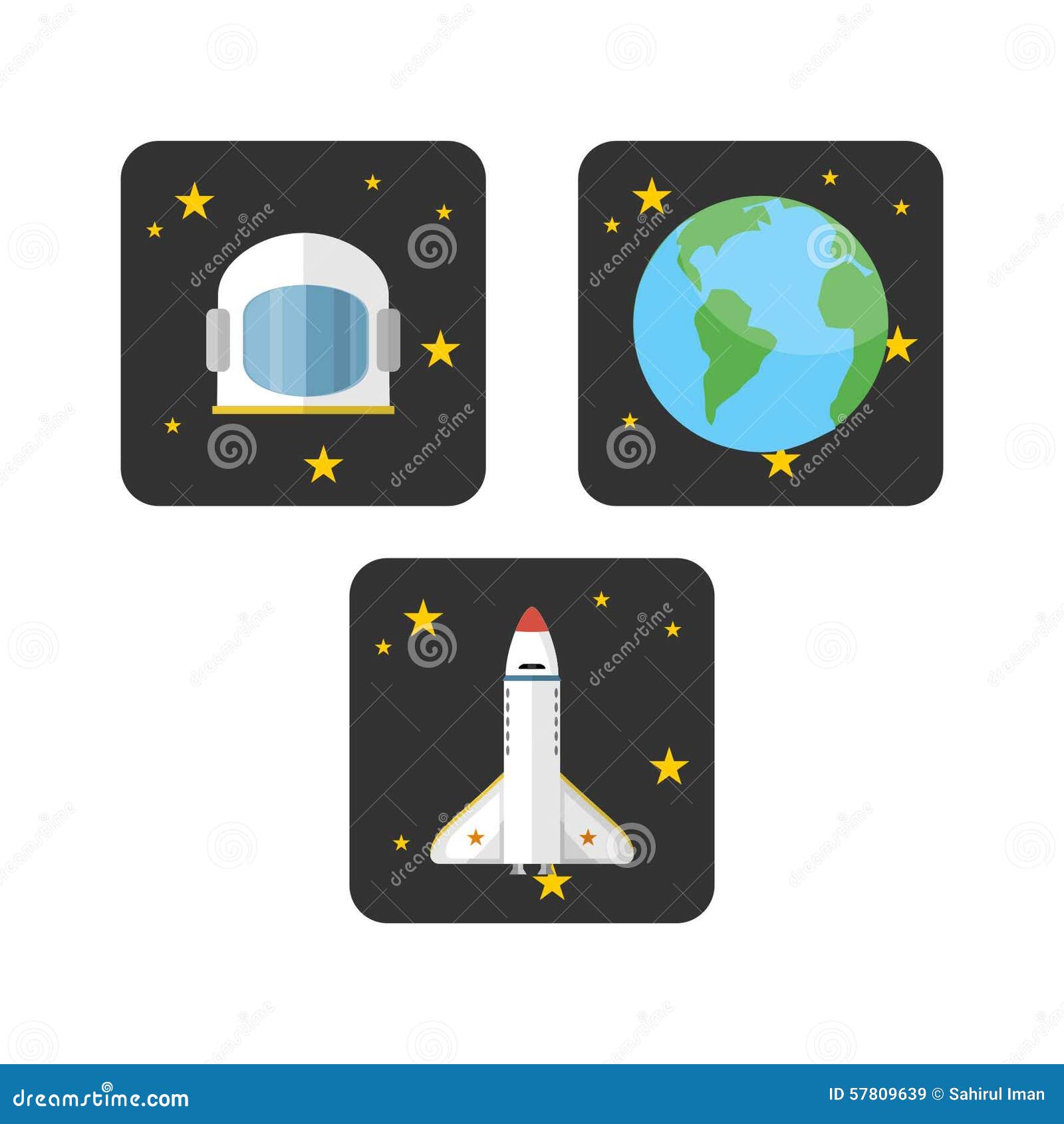 Space Logo Template stock vector. Illustration of cosmos - 57809639