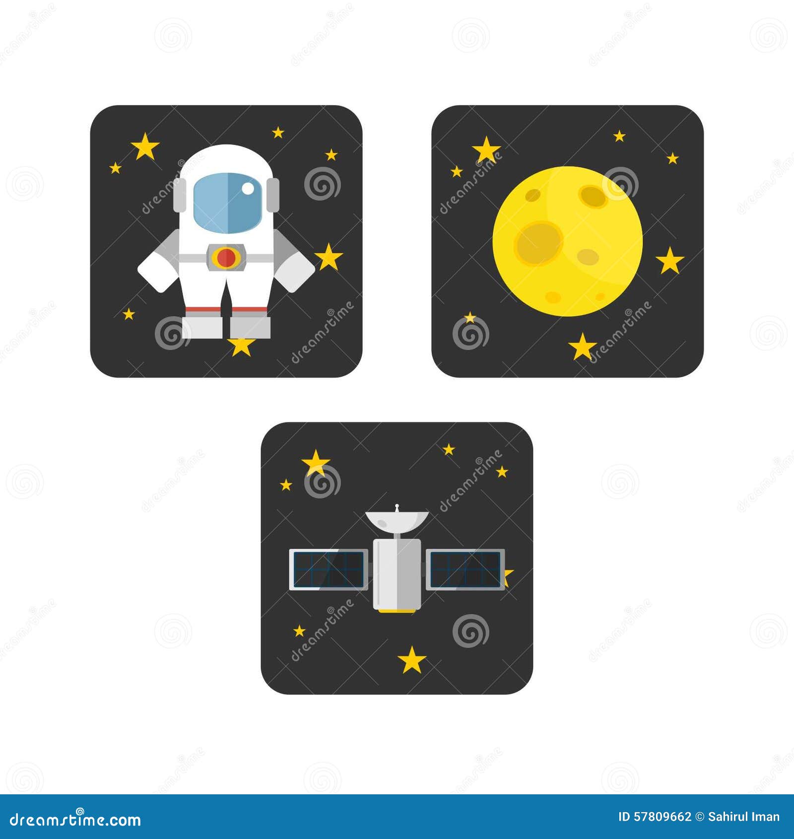 Space Logo Template stock vector. Illustration of artwork - 57809662