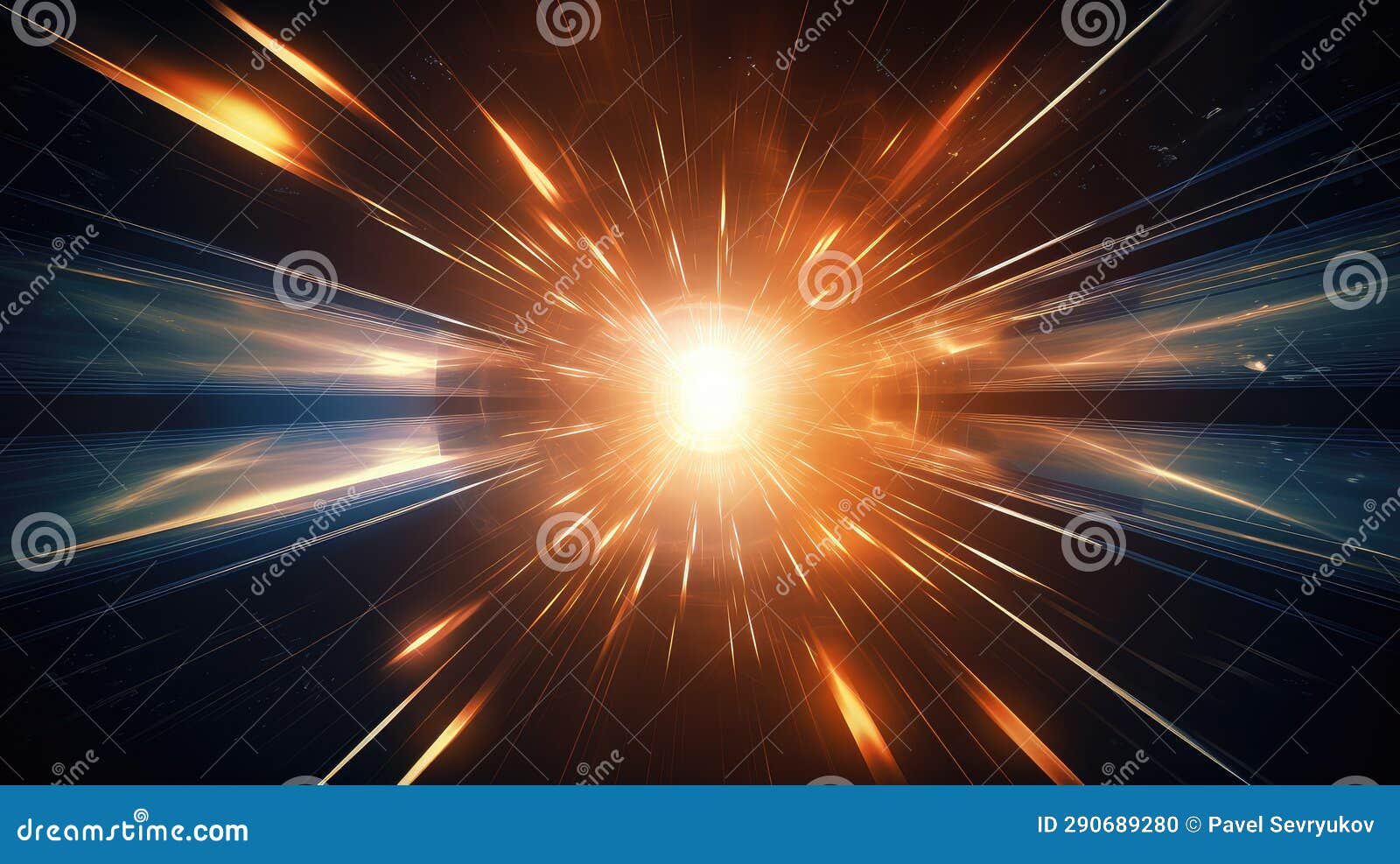 Space luminous warp drive stock illustration. Illustration of streak ...