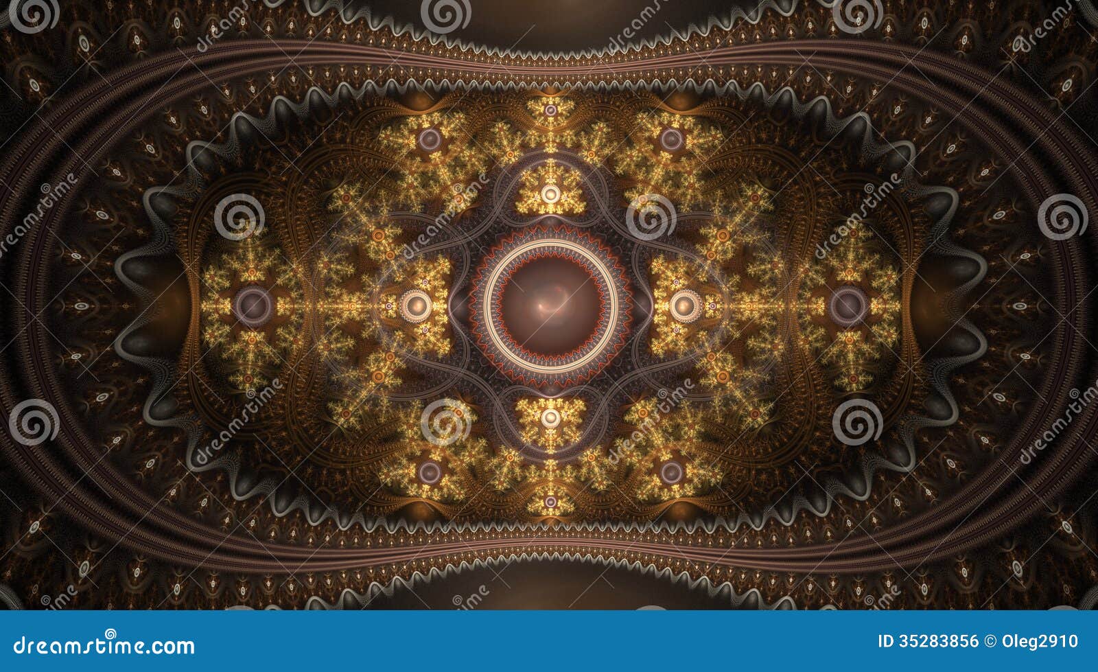 Space Magical Fantasy Pattern Stock Illustration - Illustration of ...