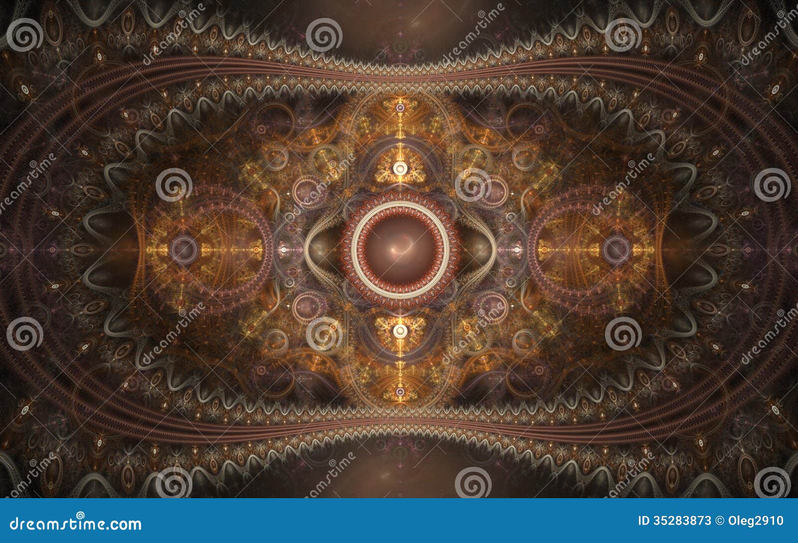 Space Magical Fantasy Pattern Stock Illustration - Illustration of ...
