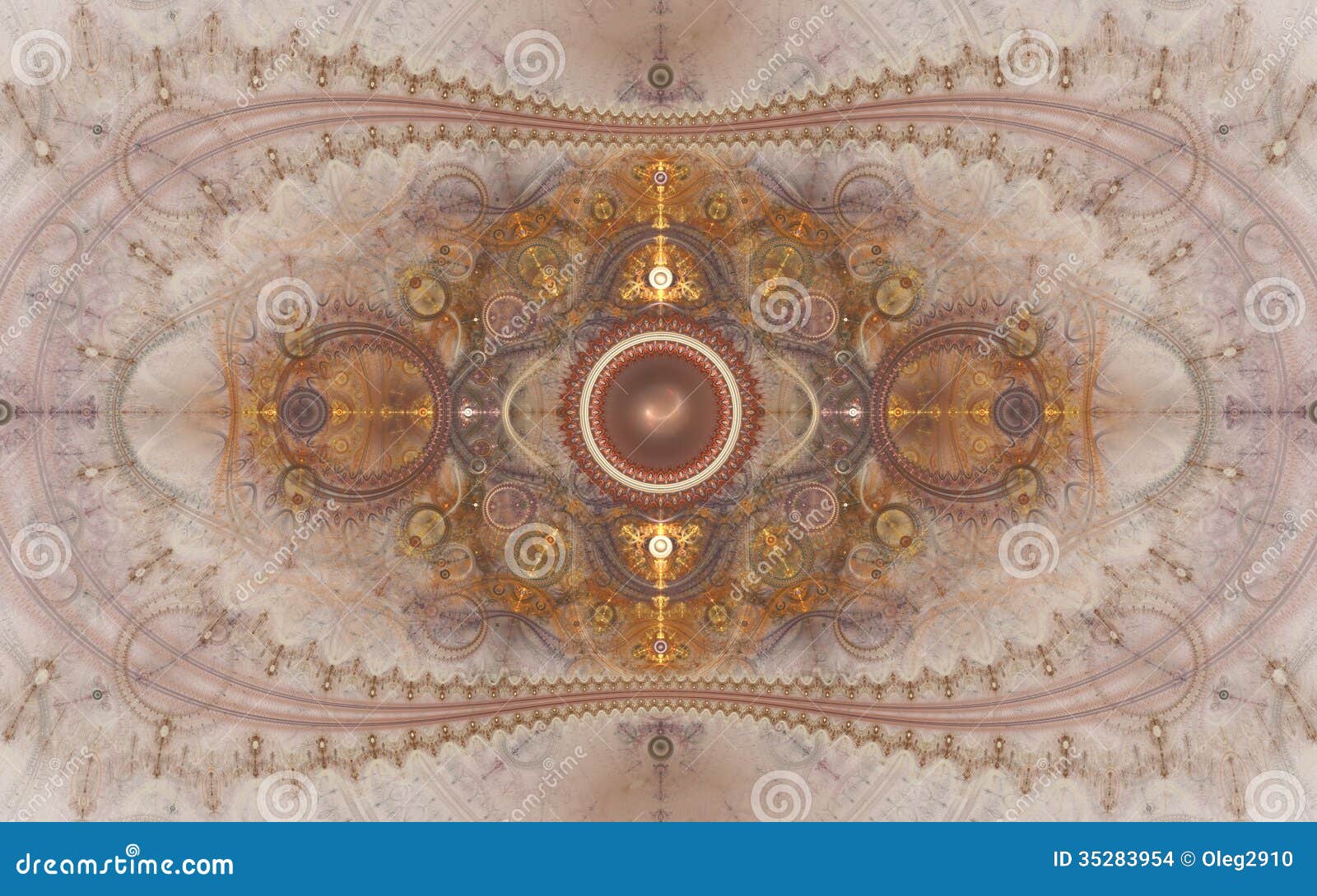 Space Magical Fantasy Pattern Stock Illustration - Illustration of ...