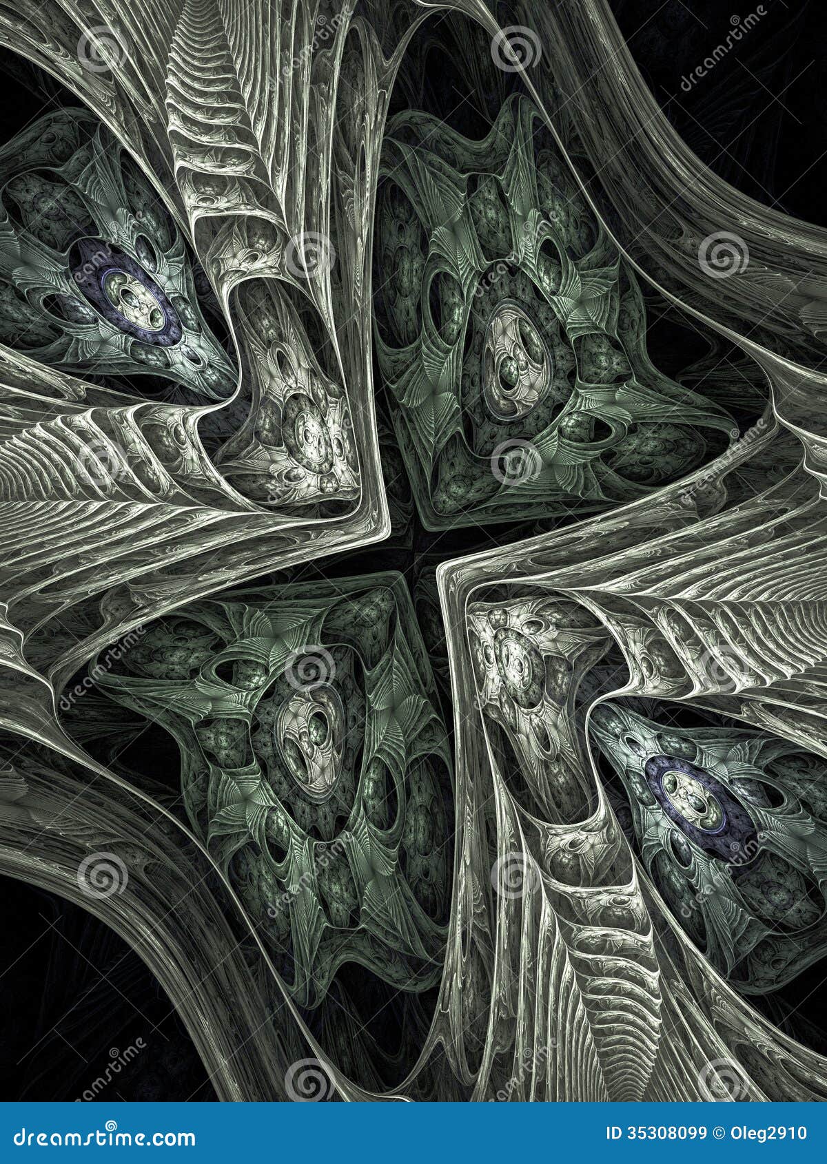 Space Magical Fantasy Pattern Stock Illustration - Illustration of ...