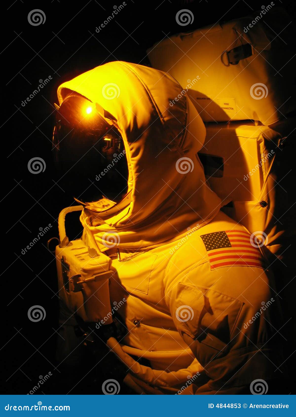 Space man stock image. Image of adventure, pack, orbit - 4844853