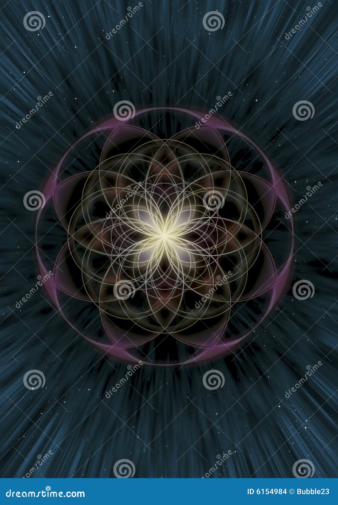 Space mandala stock illustration. Illustration of purple - 6154984